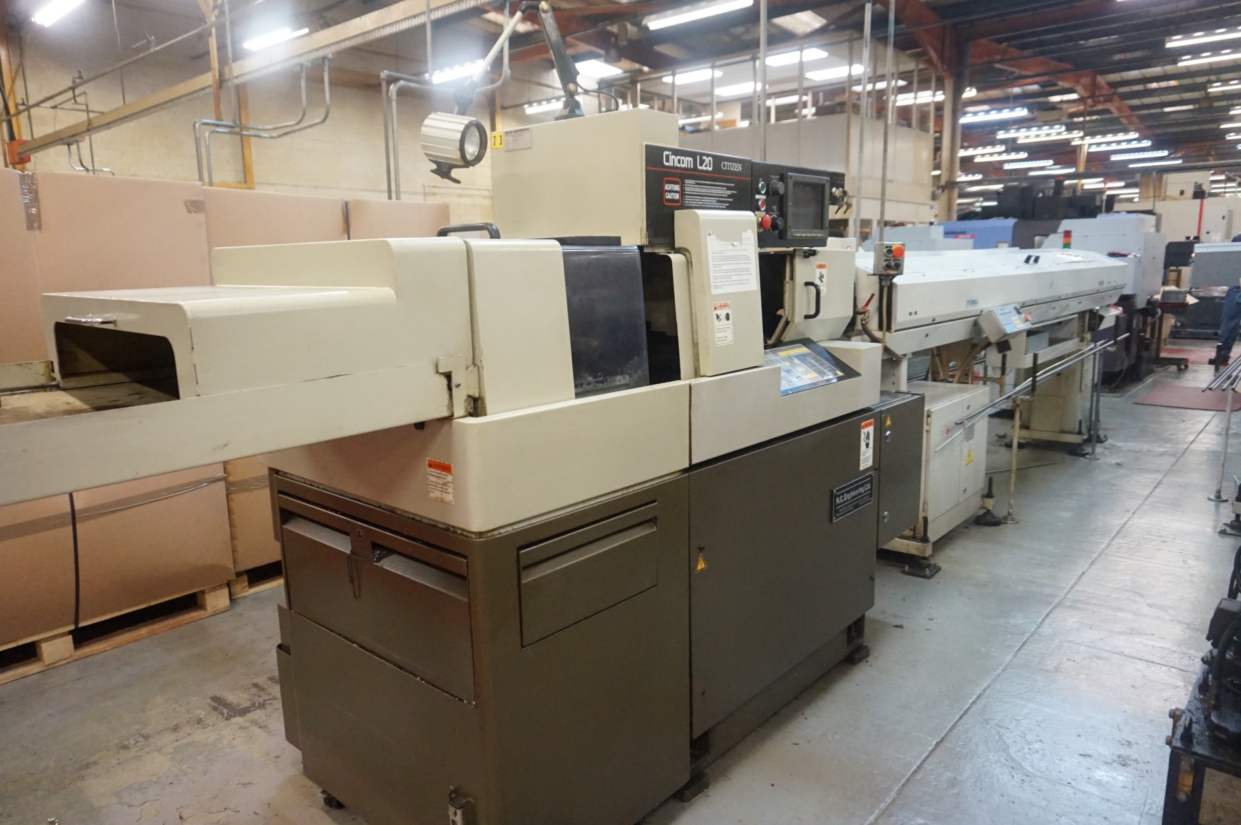 Citizen L20 Sliding Head Machine