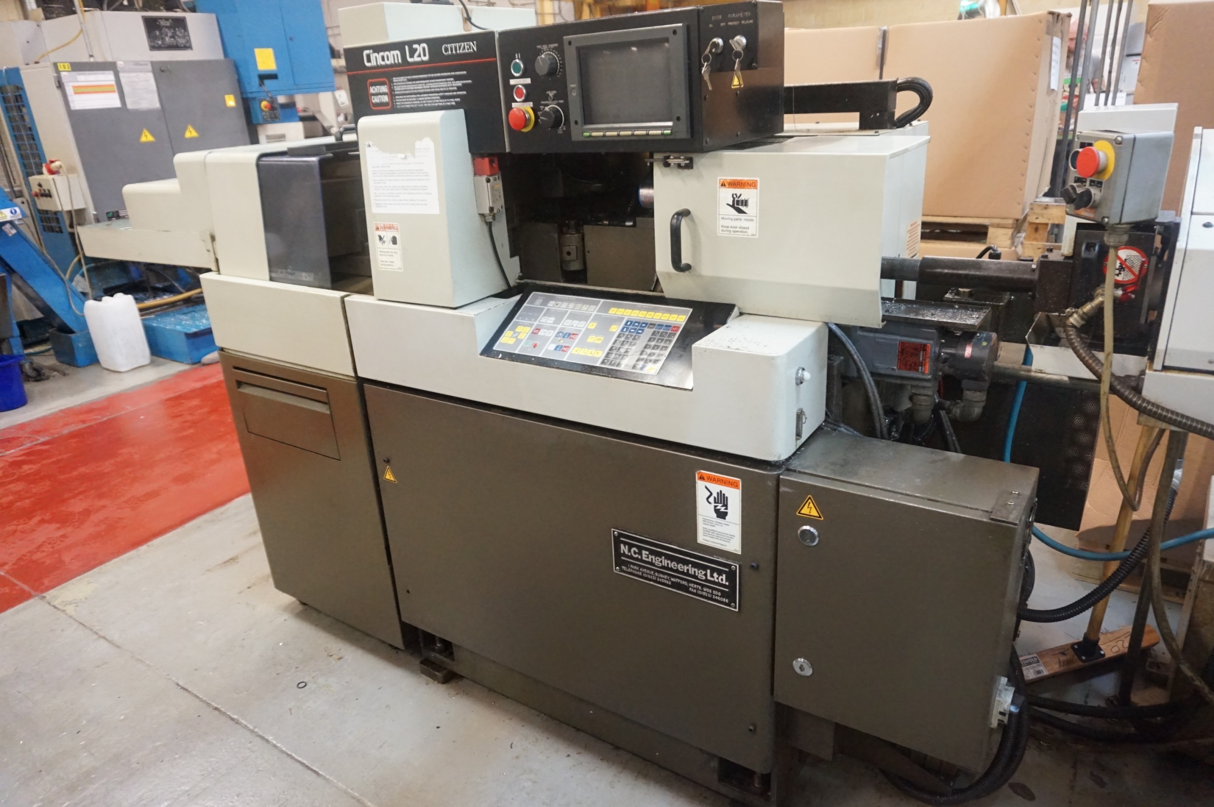 Citizen L20 Sliding Head Machine