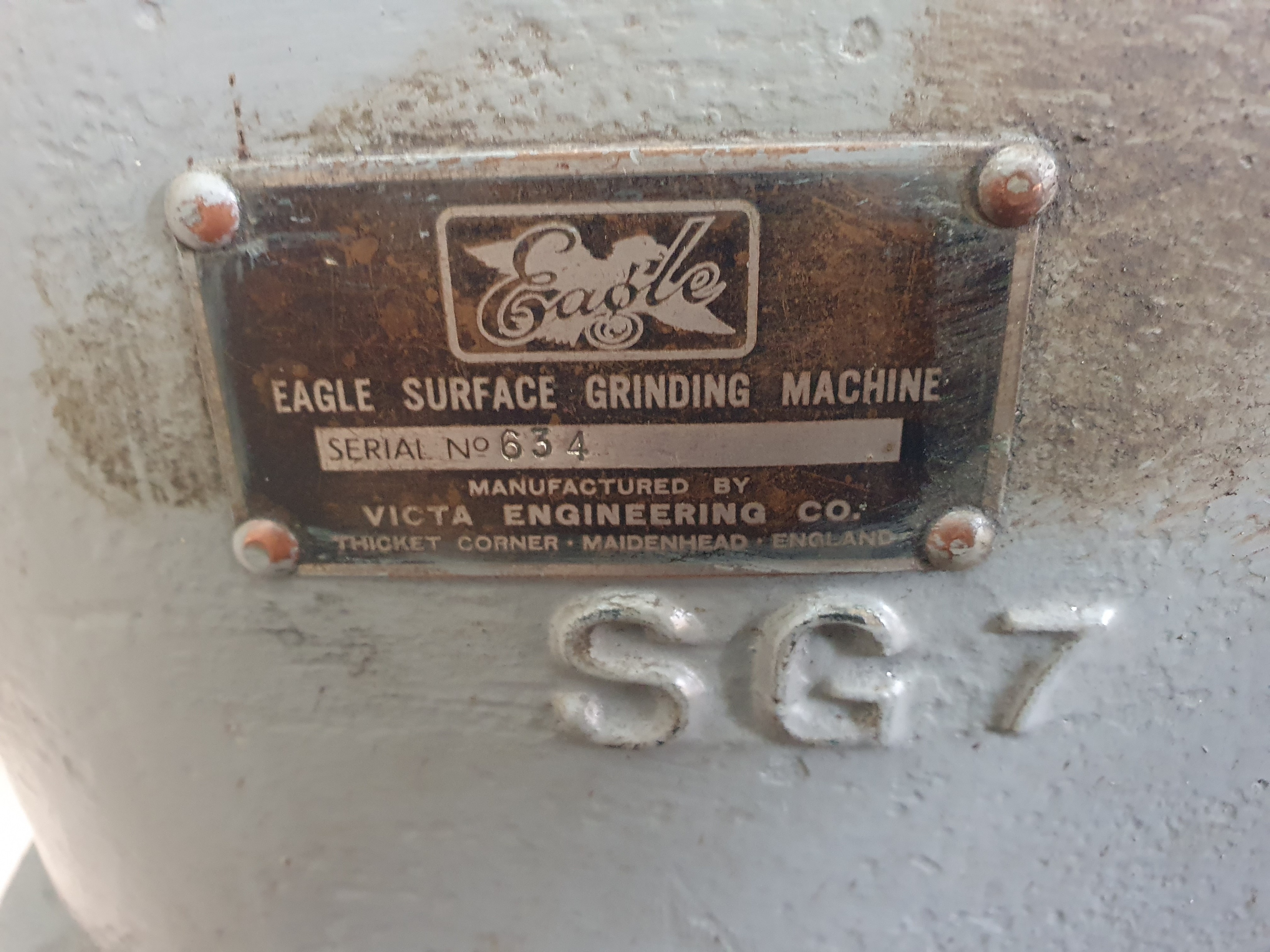 Eagle SG7 Surface Grinder