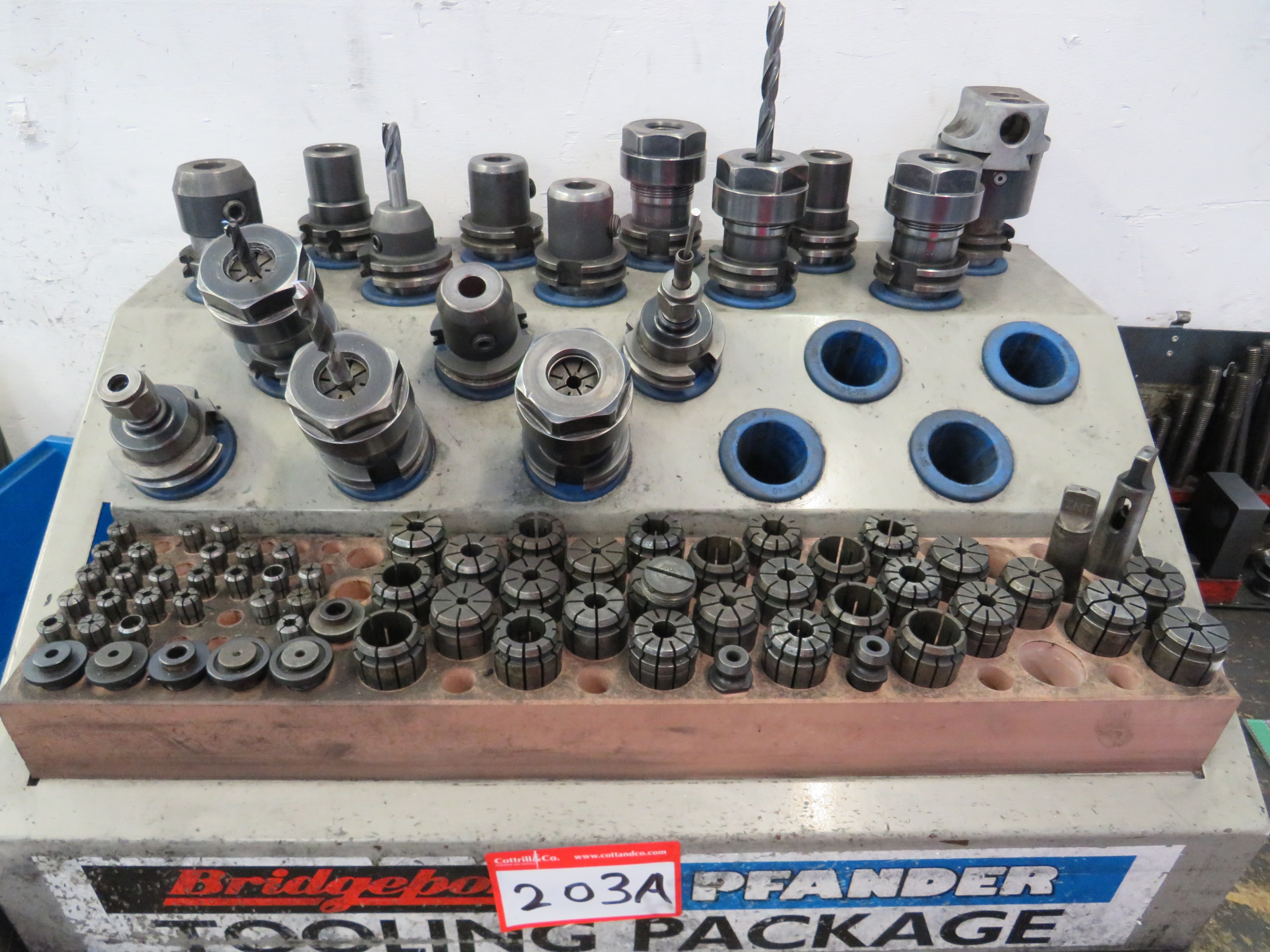 Qty of BT40 Tool Holders and Collets