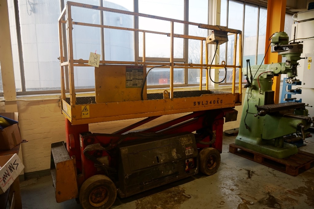 Terex Aerials Model TV20 Scissor Lift