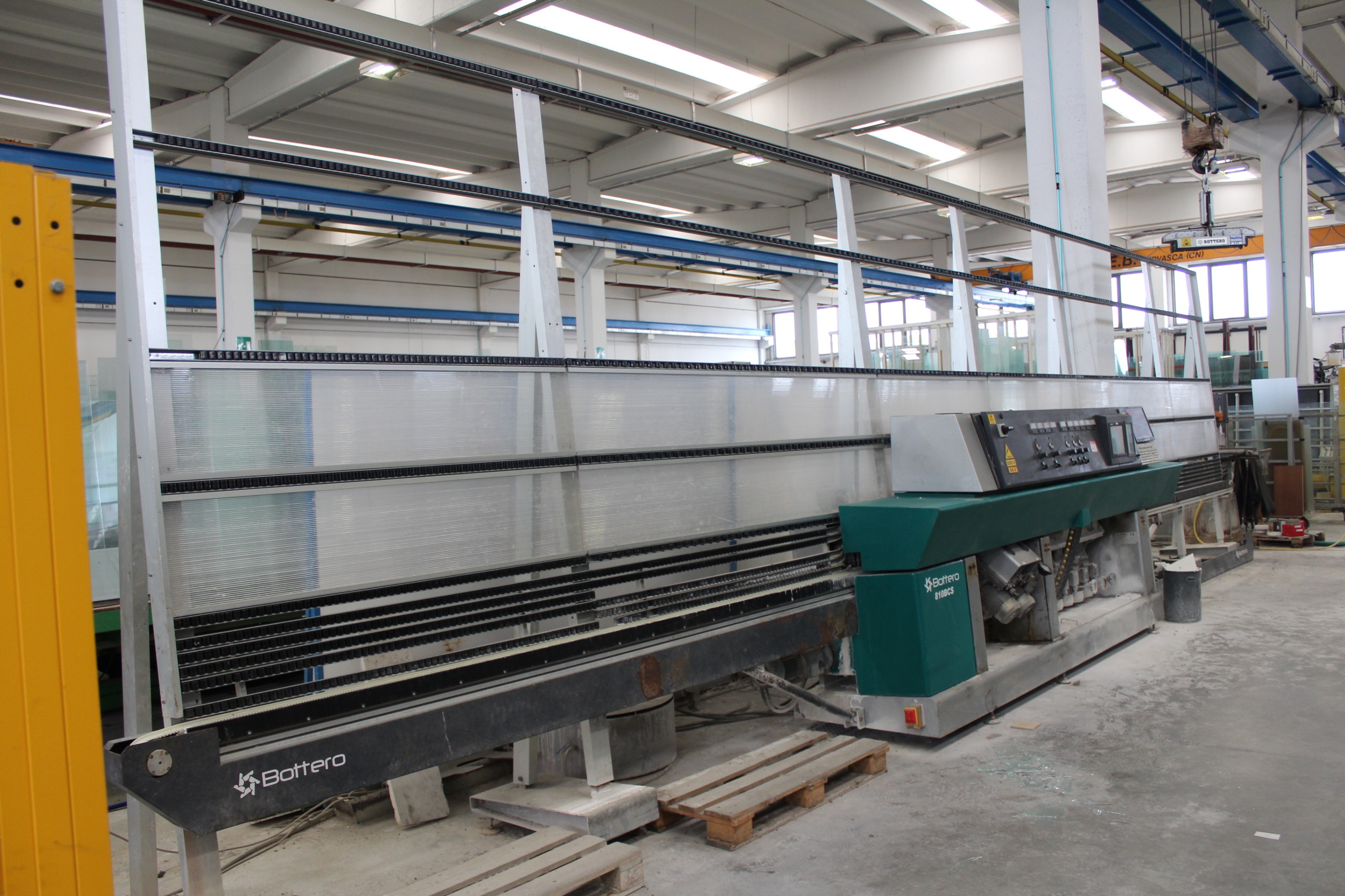 Bottero Type 810 BCS Straight Line Edging Machine