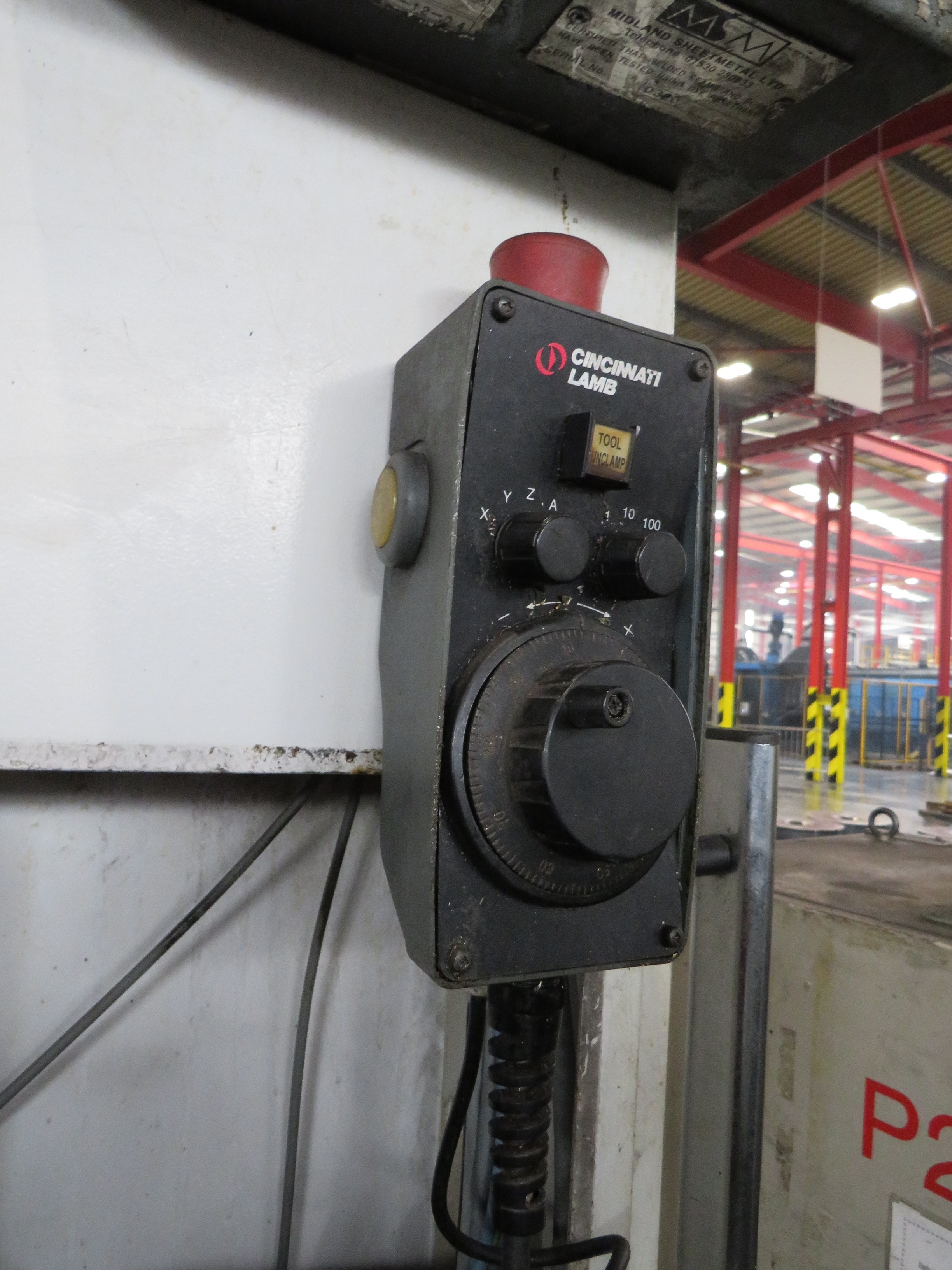 Cincinnati Lamb CFV 550 3 Axis Machining Centre (2005)