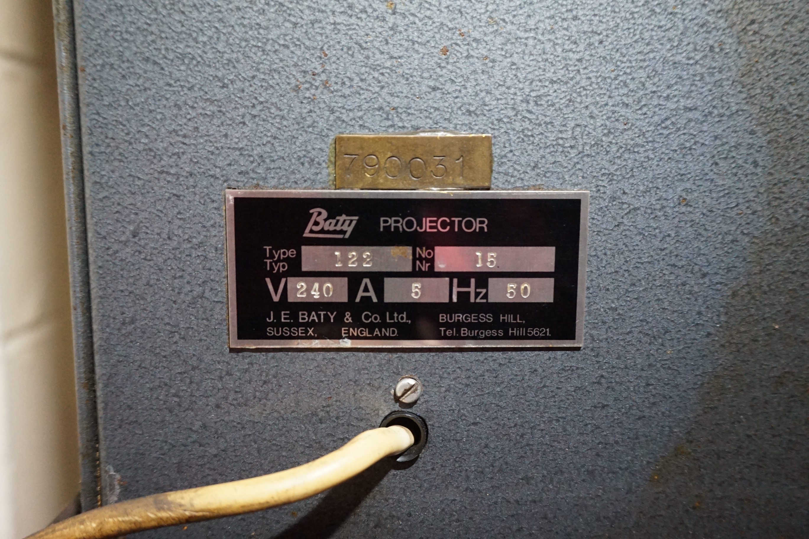 Baty Shadowgraph Type 122