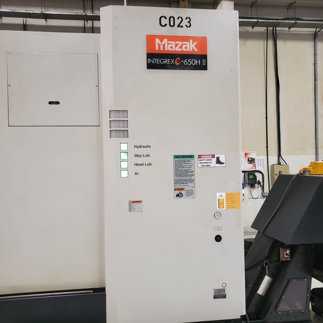 Mazak Integrex e-650HSII e-Tower CNC Turning & Milling Centre (10/2007)