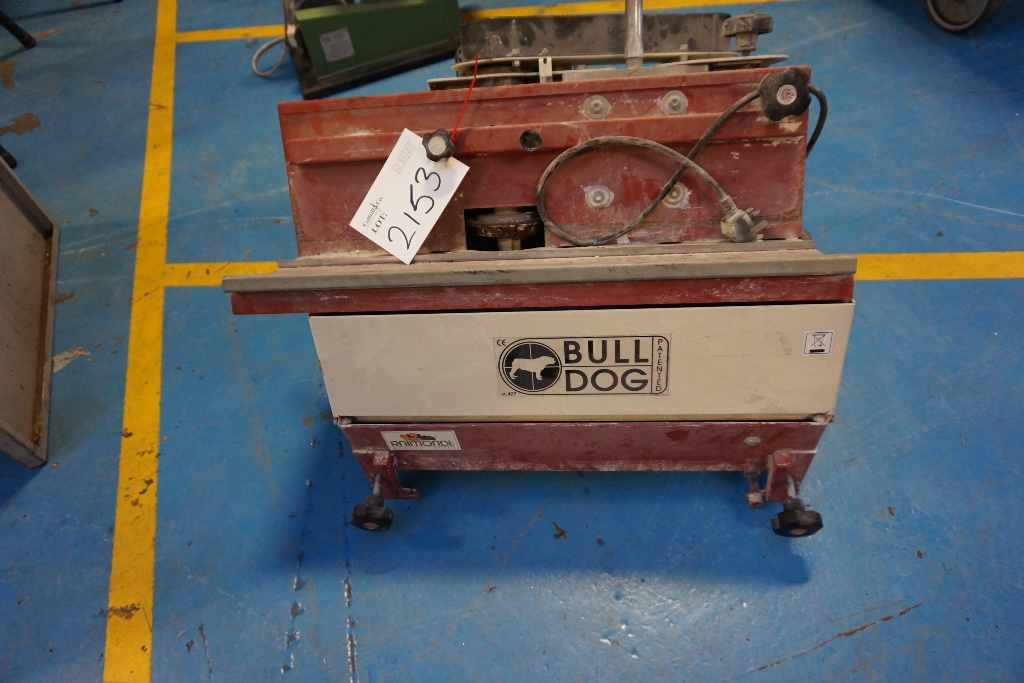 Raimondi Bulldog Bullnose and Bevelling Machine