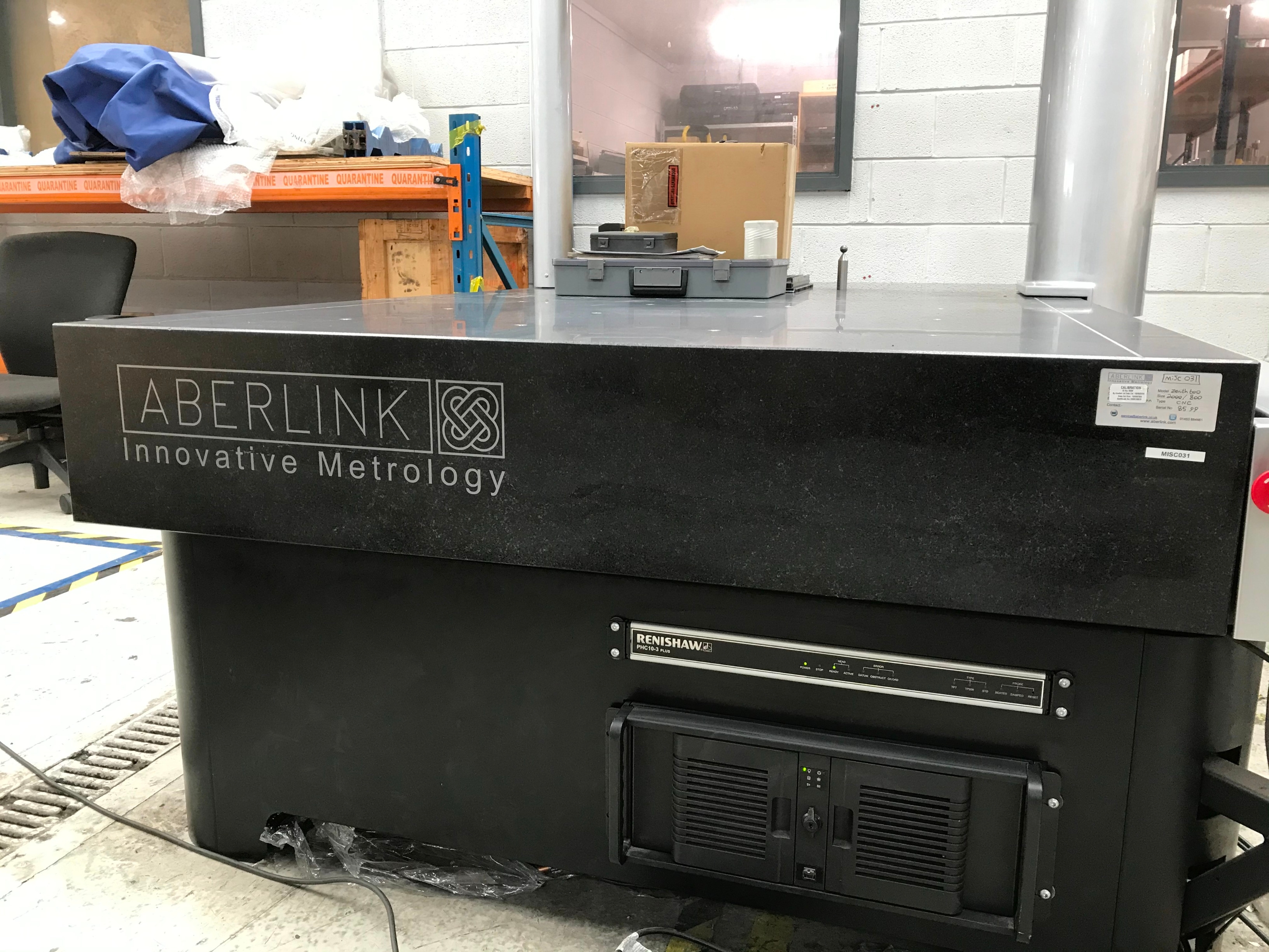 Aberlink Zenith Too 2000 CNC Coordinate Measuring Machine