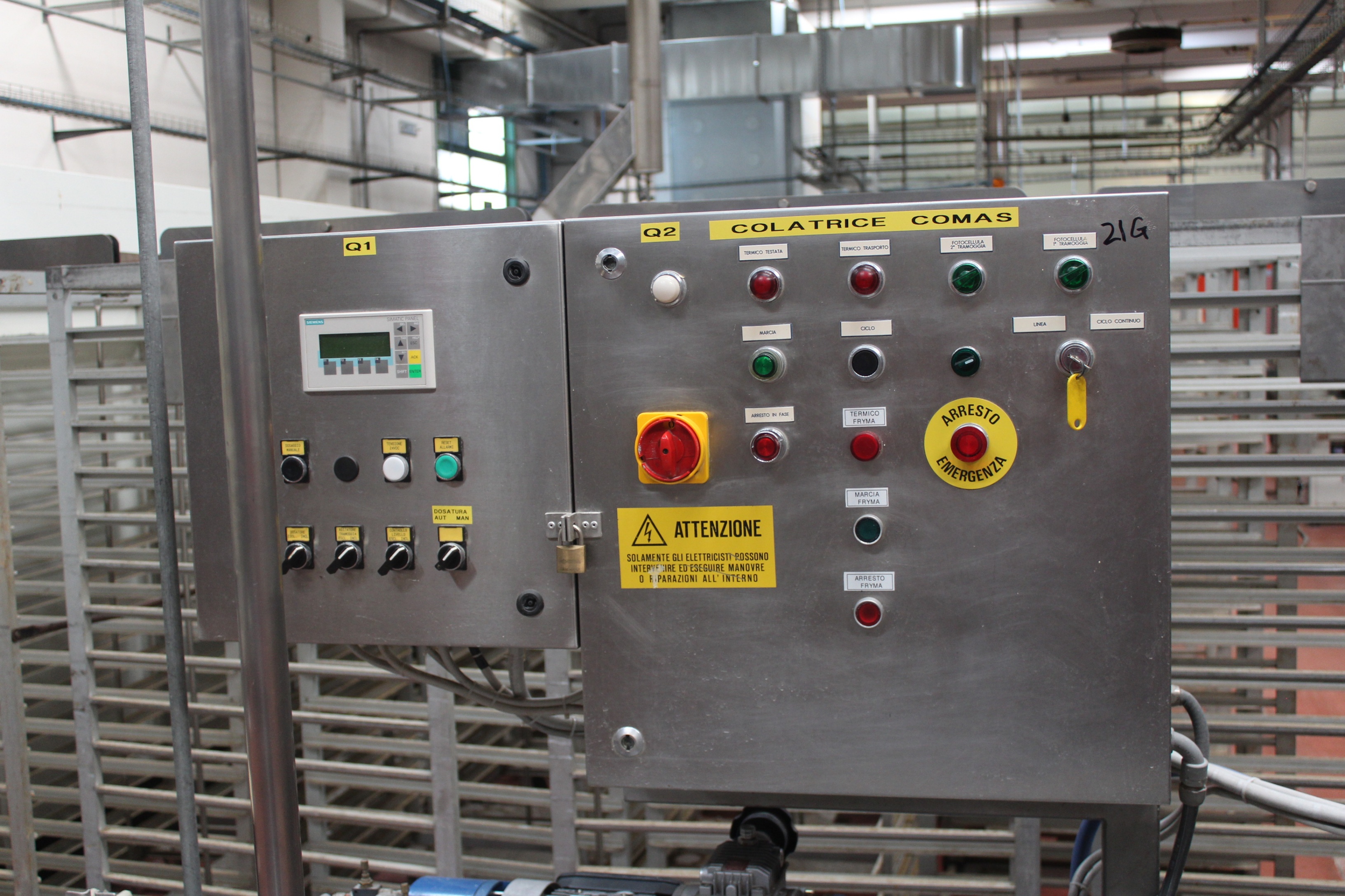 Comas Stainless Steel Filler Depositor