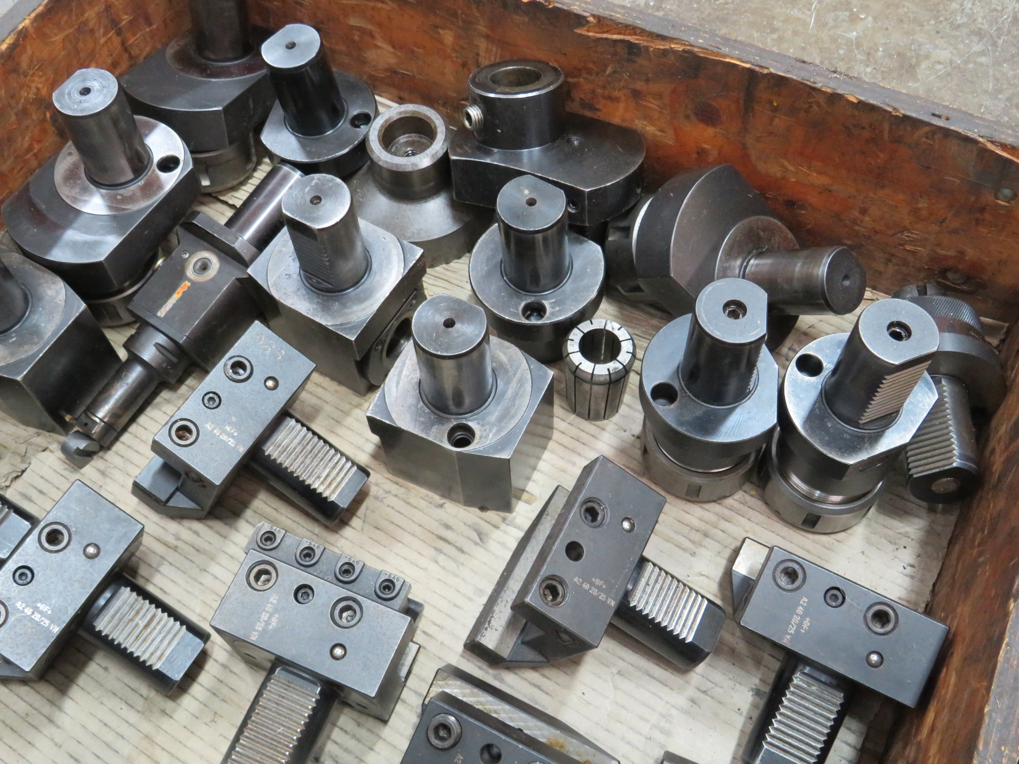 Qty of VDI Tooling and Collets