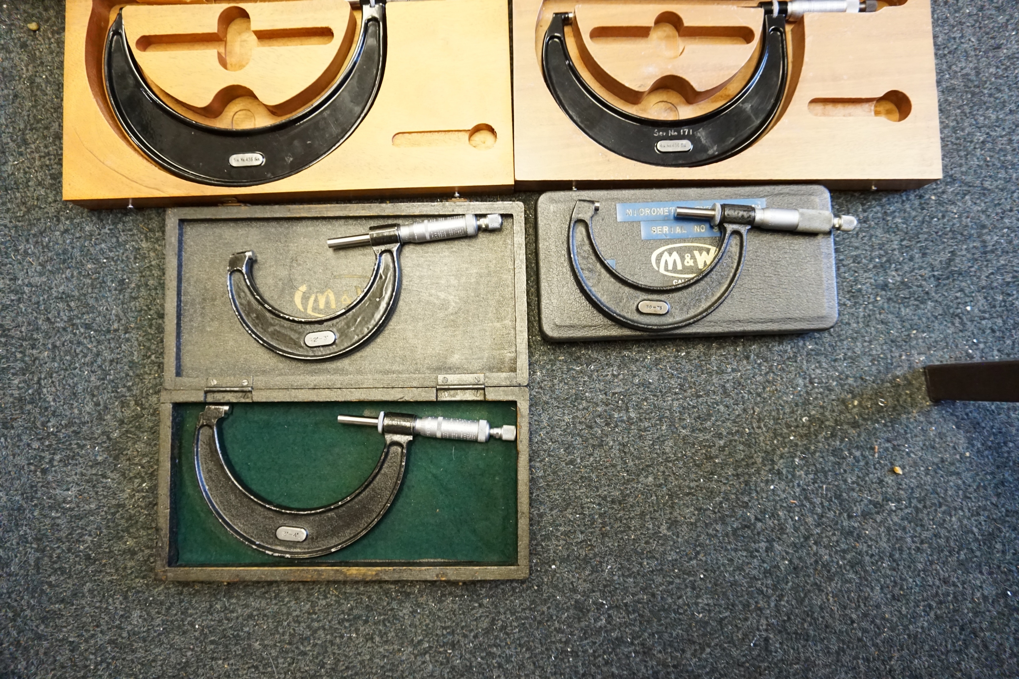 Qty of Outside Micrometers