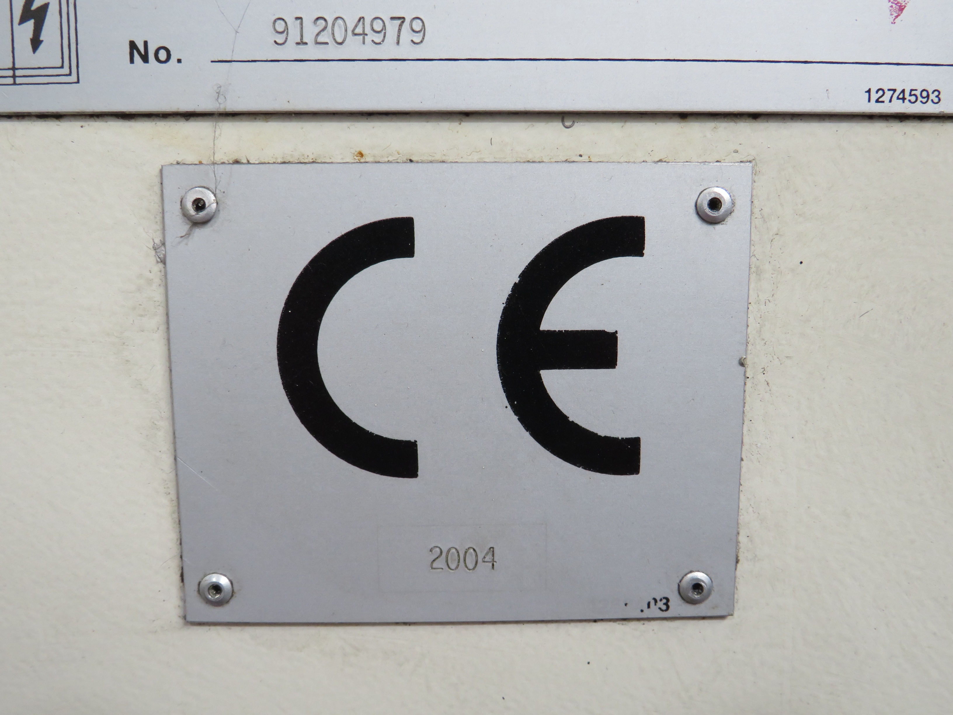 Cincinnati Lamb CFV 550 3 Axis CNC Machining Centre (2004)