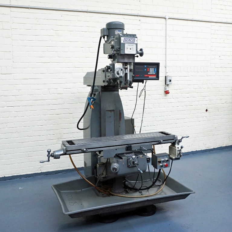 SEMCO Turret Milling Machine Type LC-20VS