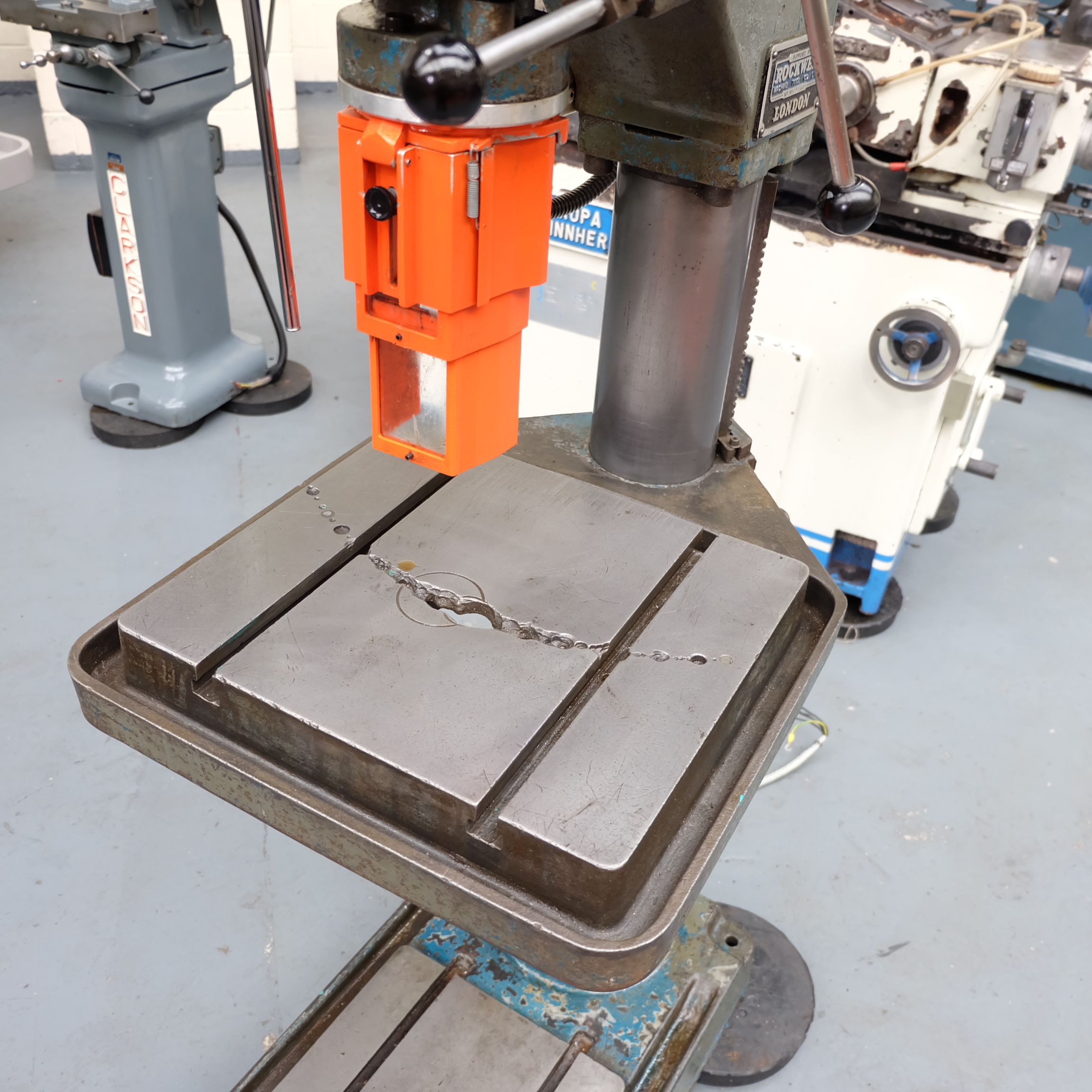 Meddings Heavy Duty Geared Pillar Drill