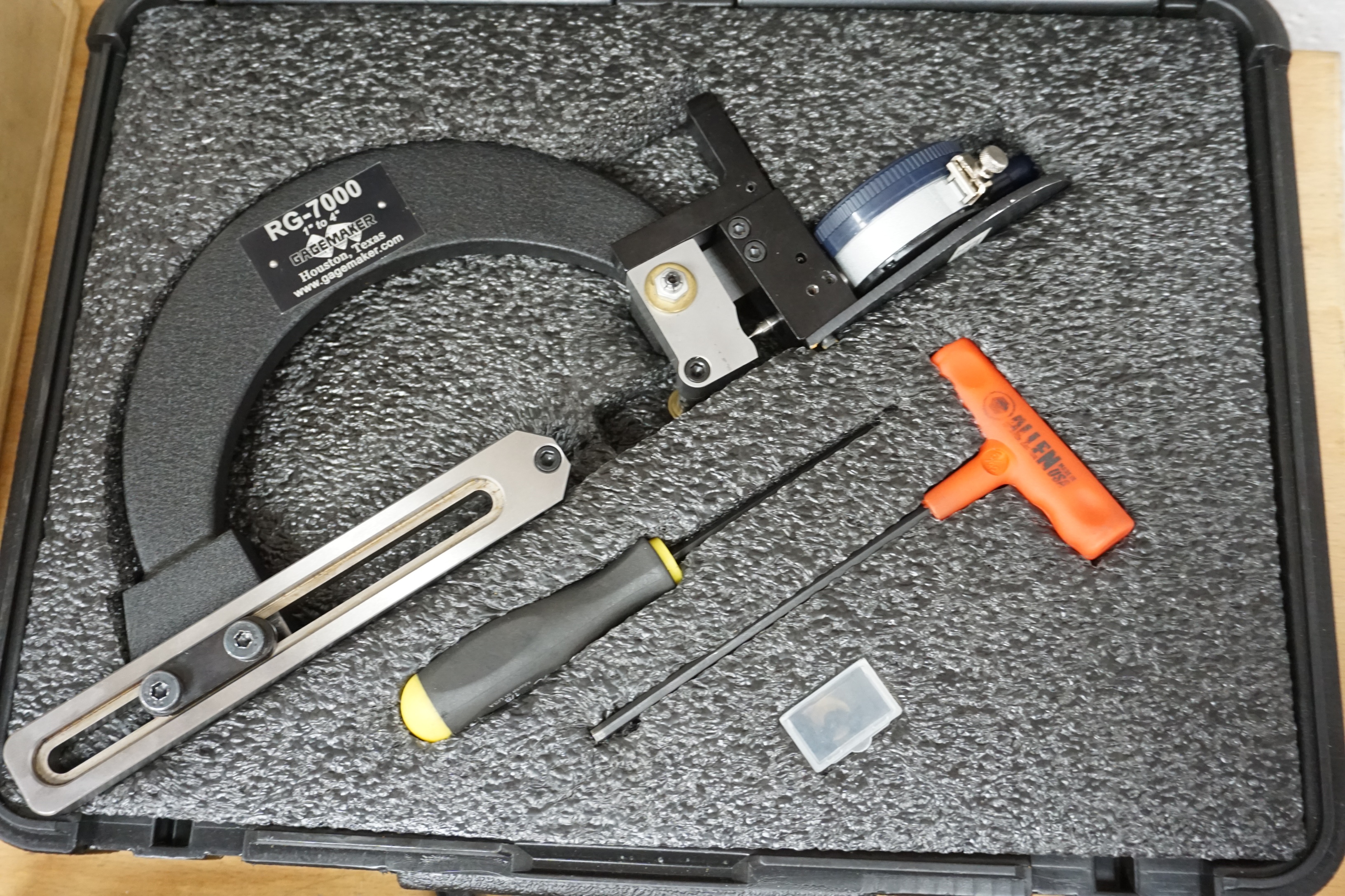 Gagemaker RG-7000 1" - 4" Thread Diameter Gauge