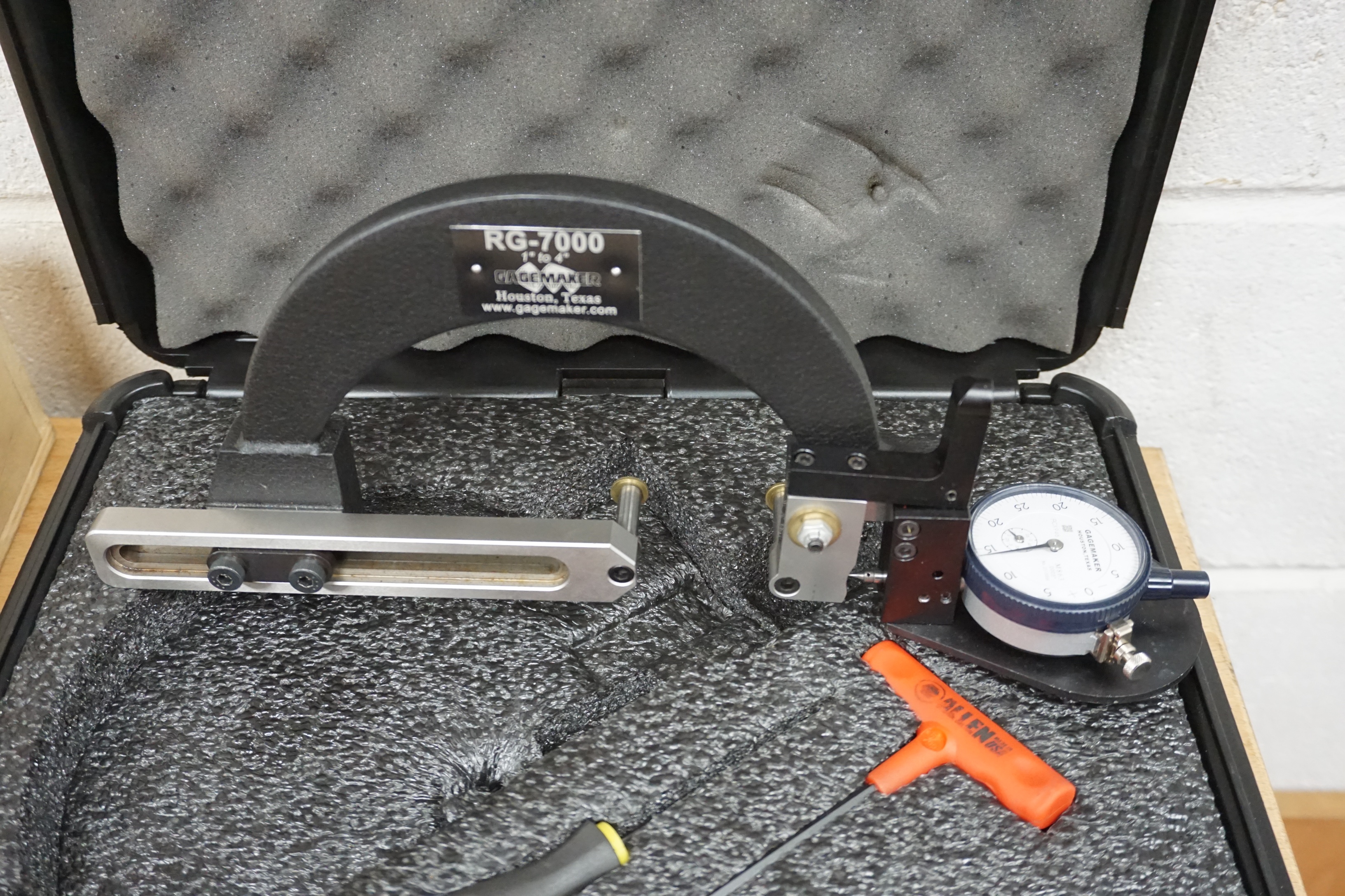 Gagemaker RG-7000 1" - 4" Thread Diameter Gauge