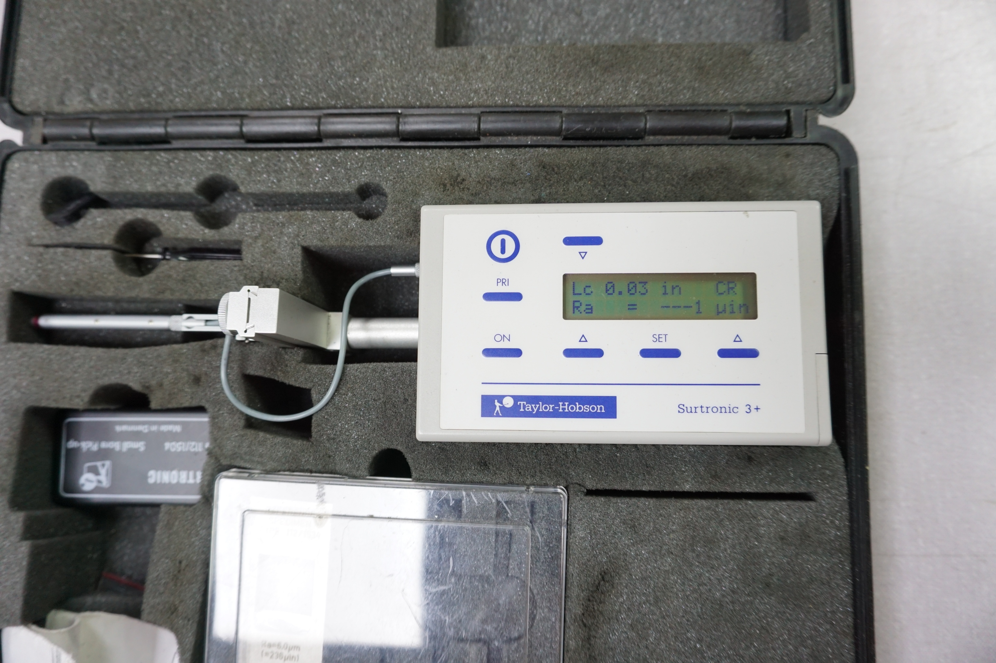 Taylor–Hobson Surtronic 3 and Surface Tester
