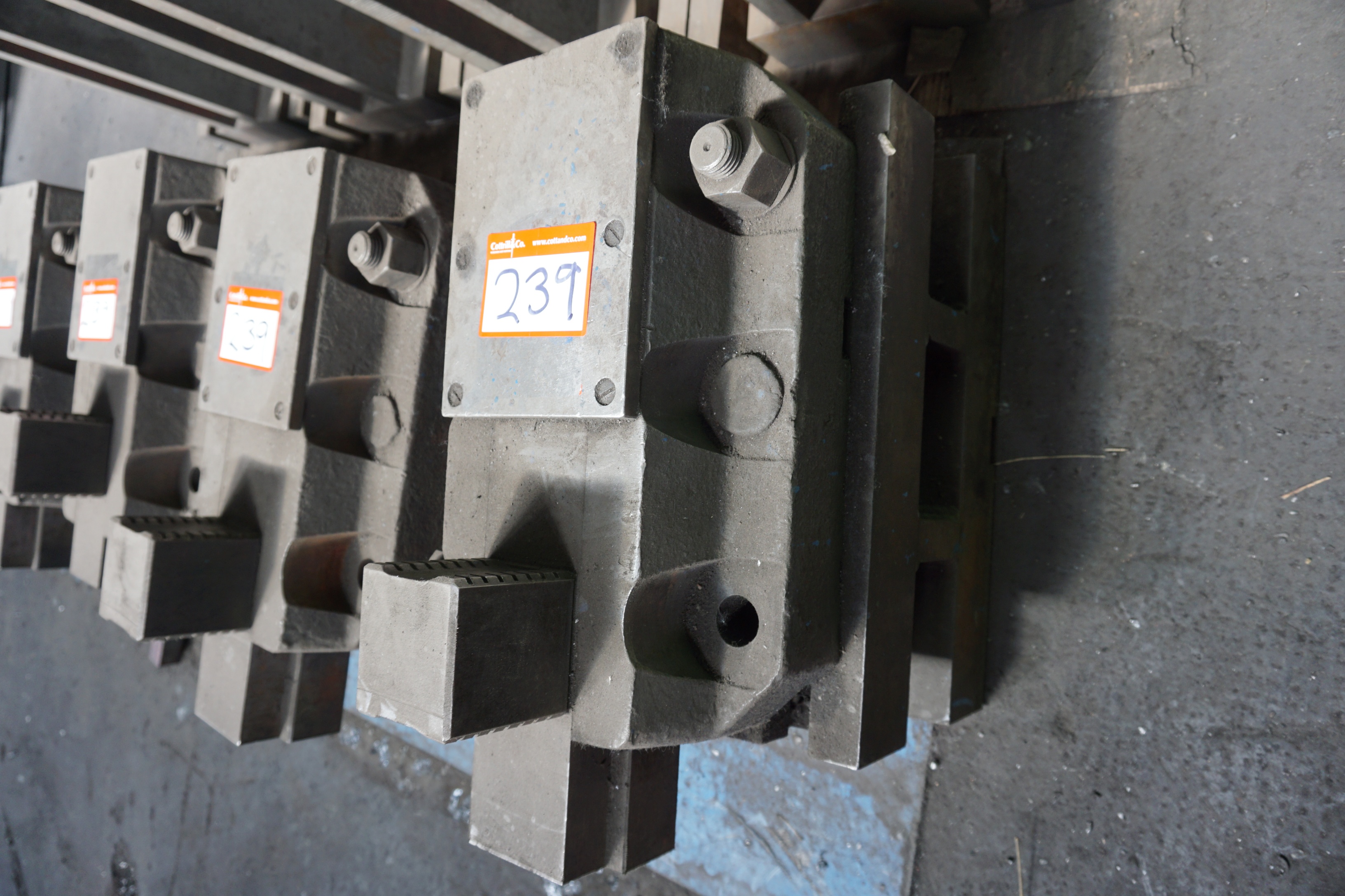 Chuck Jaws with Riser Plates for CKD Blansko VTL