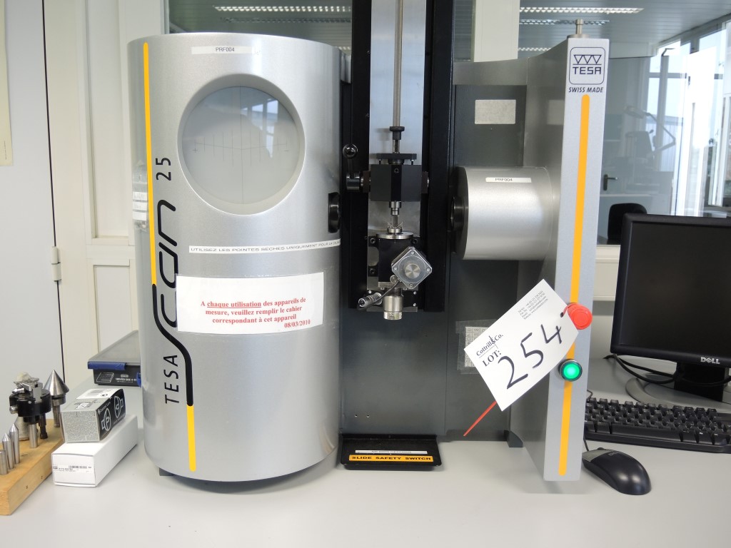 Tesa Model 02430000 Scan 25 Form Tester Inspection Machine