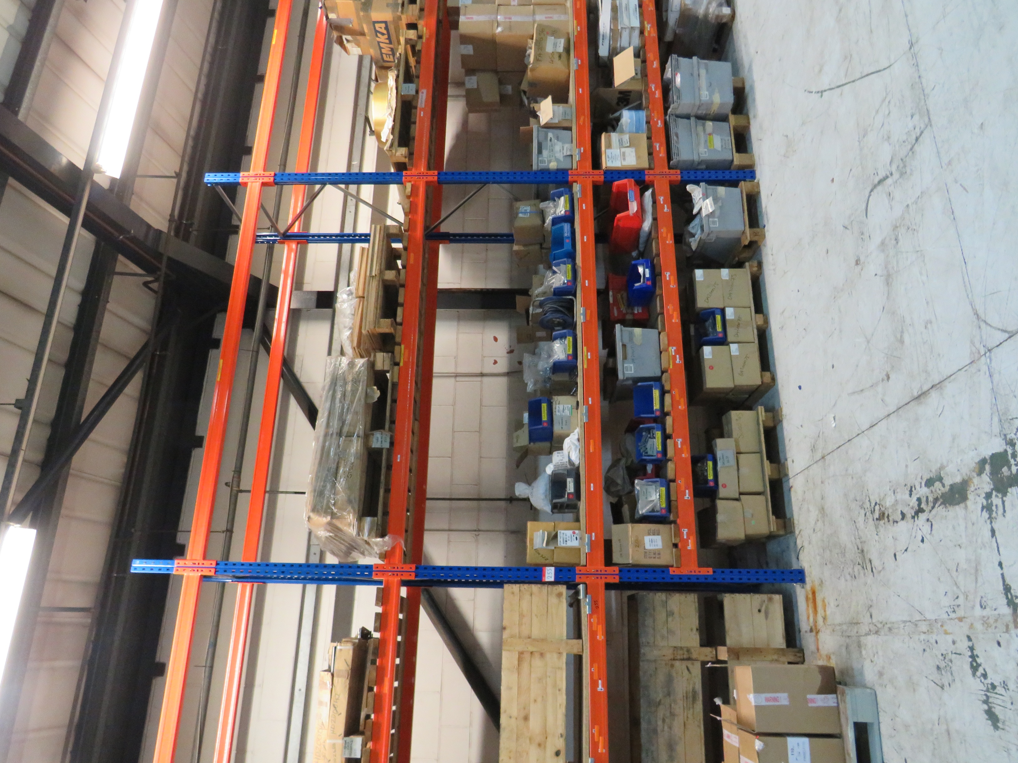 (24) Bays Racking, each Bay 2.8m Length x 900mm Width x 4m High