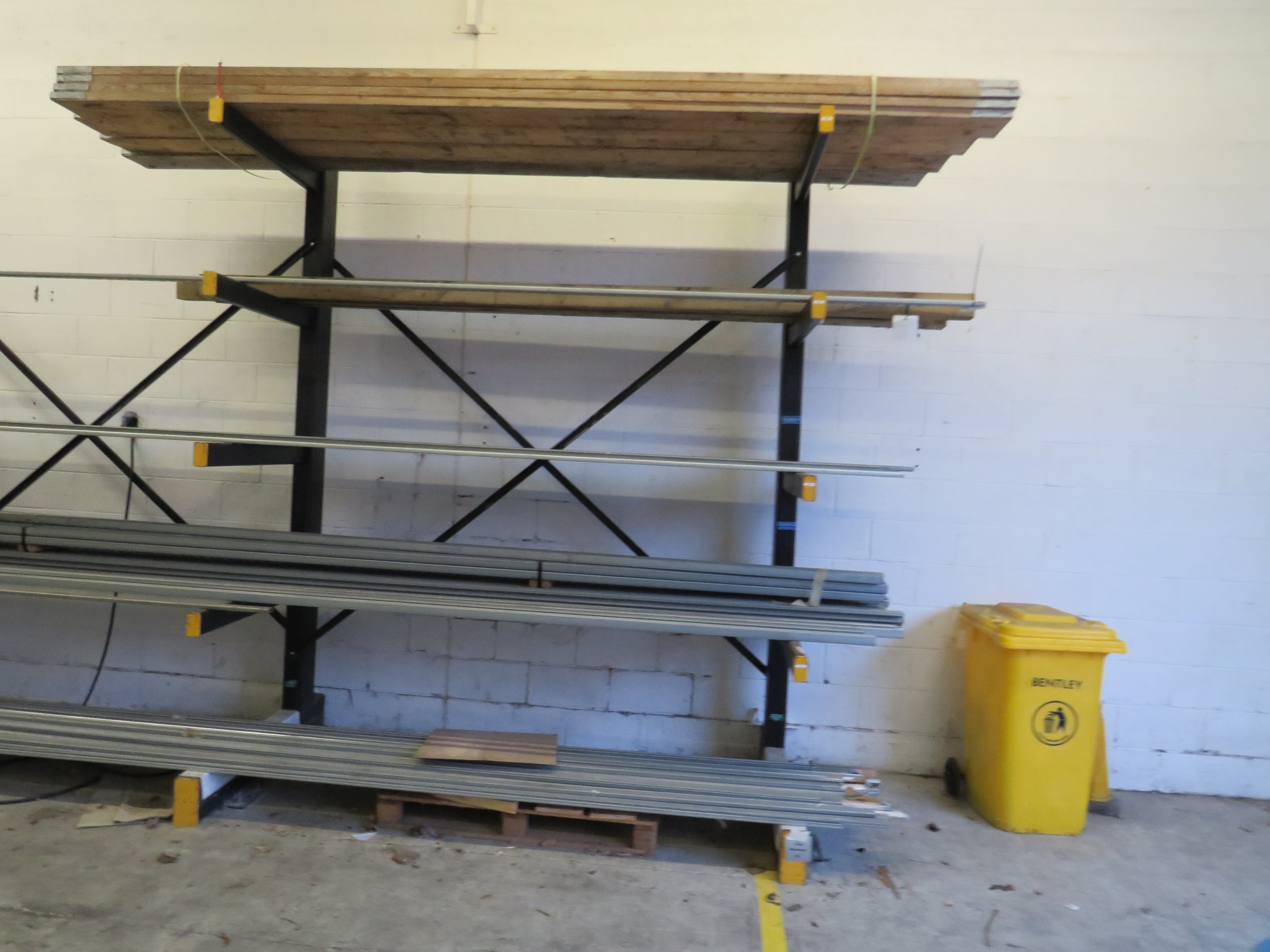 (1) Bay Steel Rack