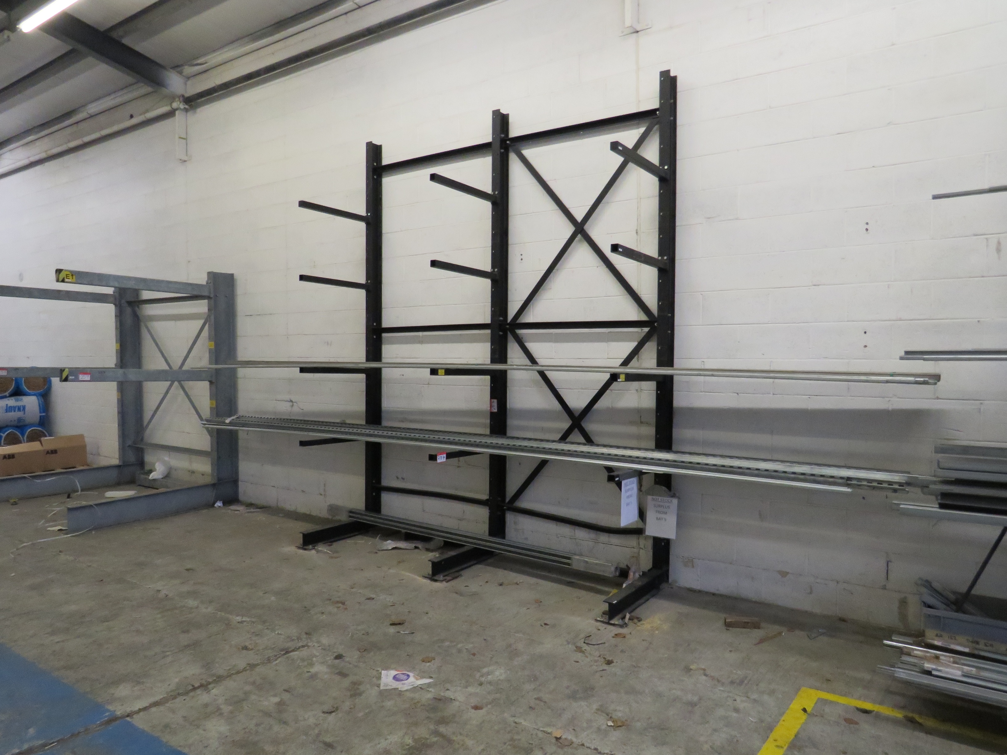 (1) Bay Steel Rack