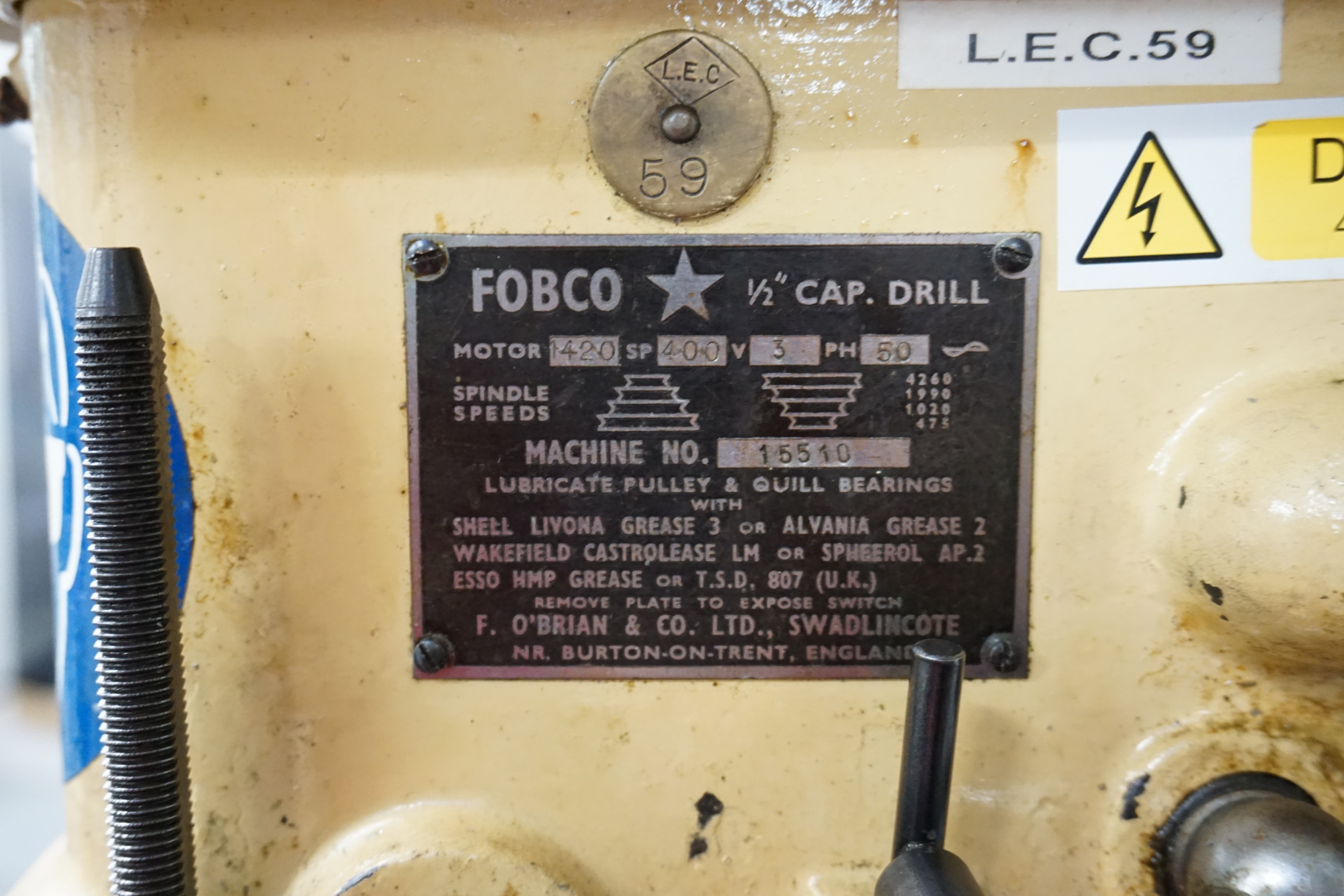 Fobco Bench Drill