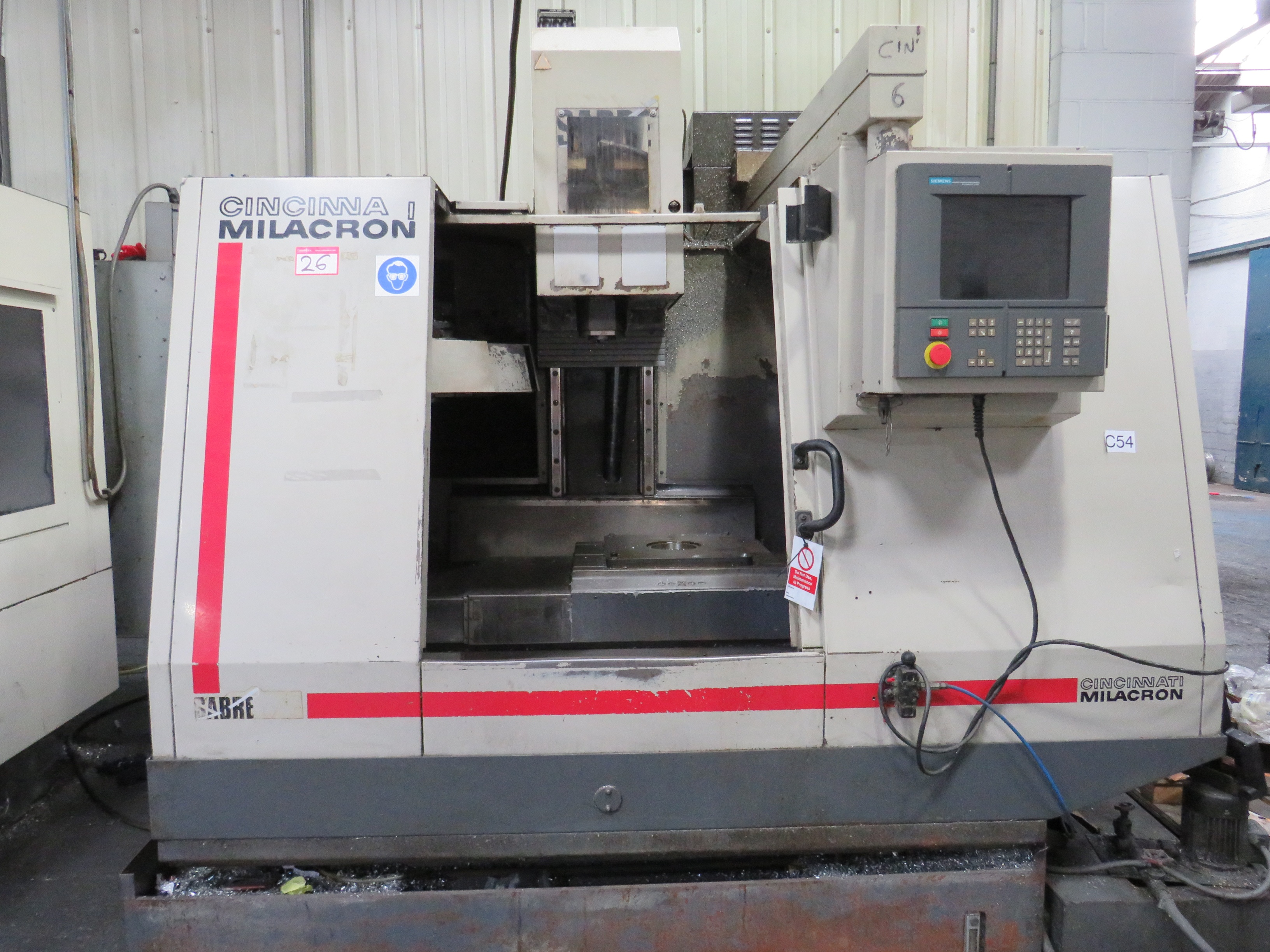 Cincinnati Milacron Sabre 500 3 Axis Machining Centre (1996)