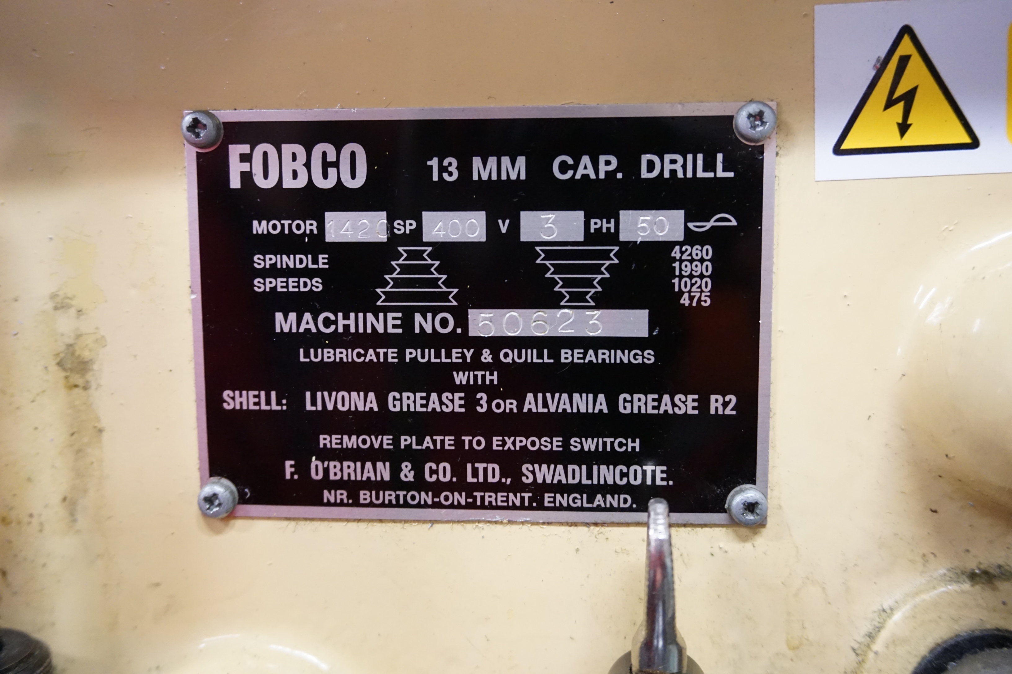 Fobco Bench Drill