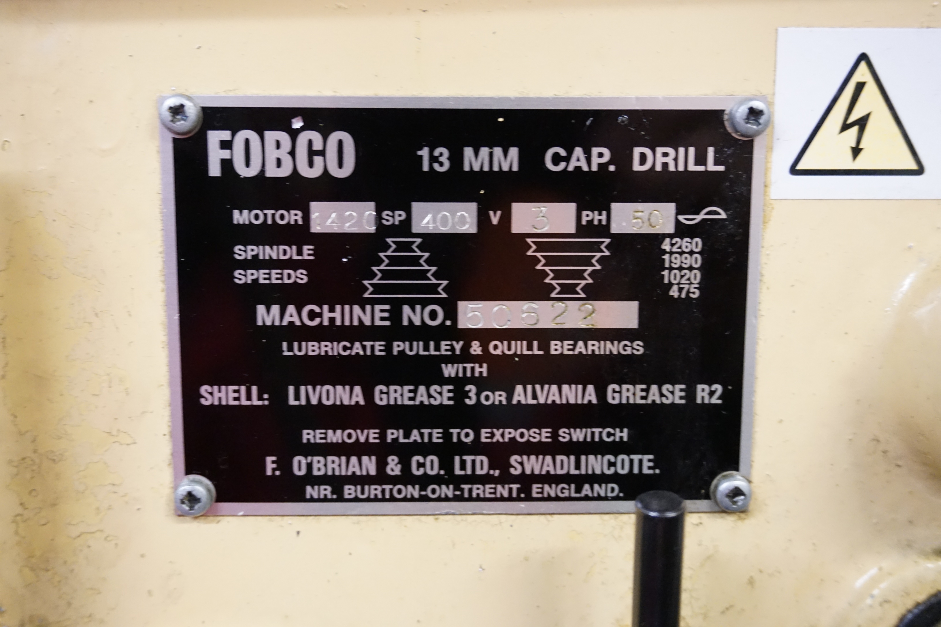 Fobco Bench Drill
