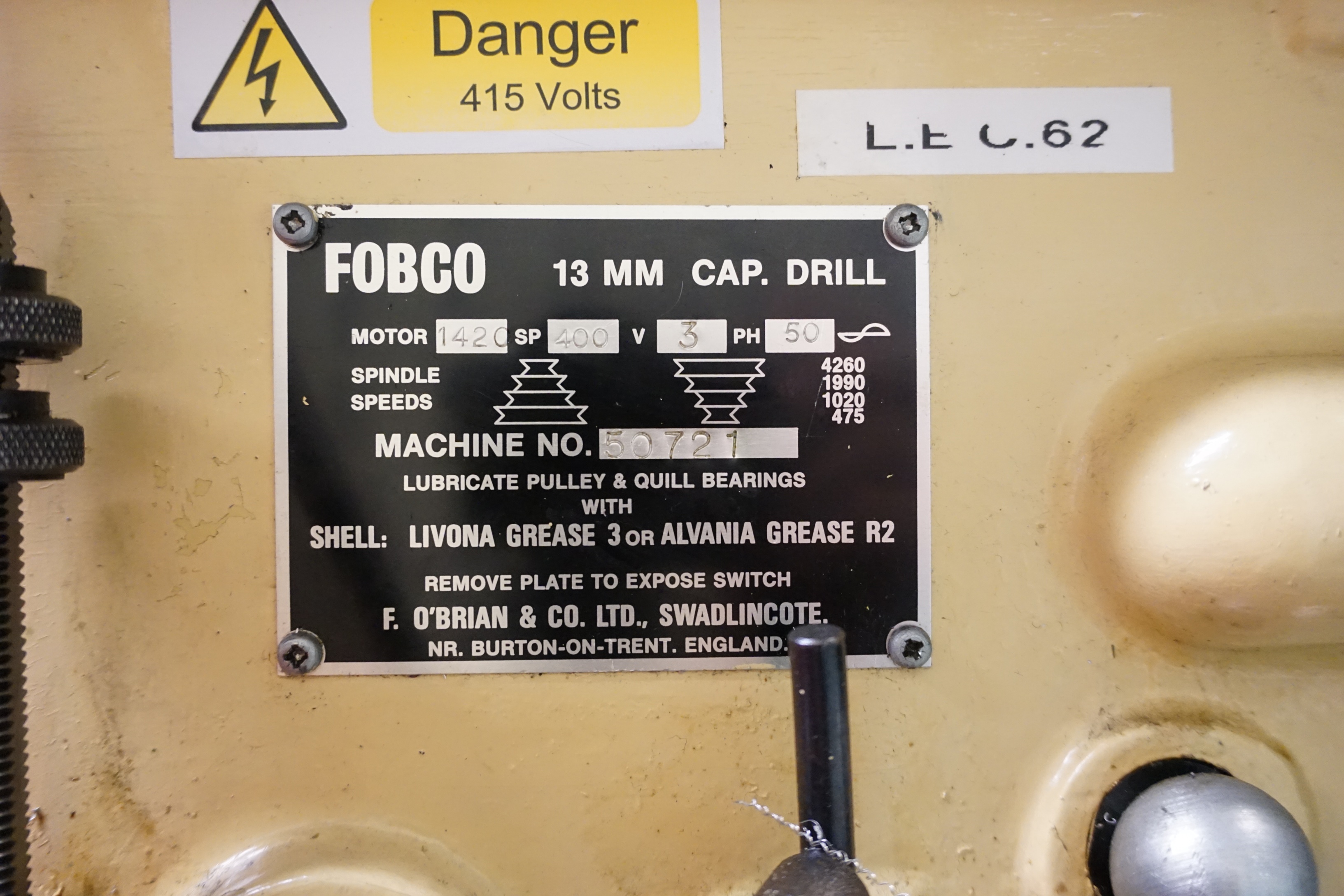 Fobco Bench Drill