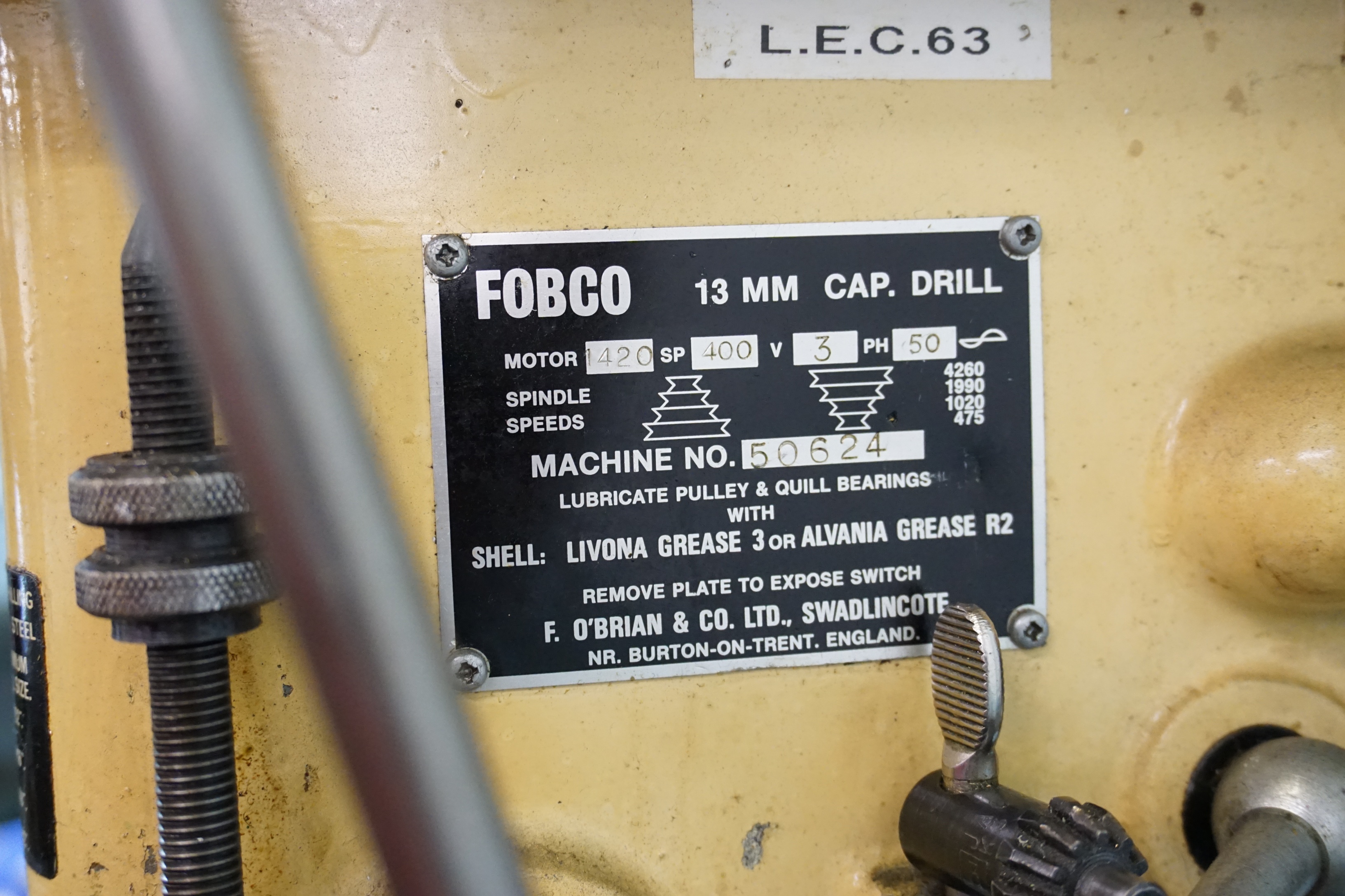 Fobco Bench Drill