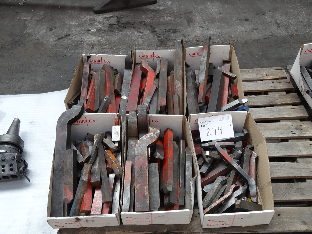 (6) Boxes of Turning Tools