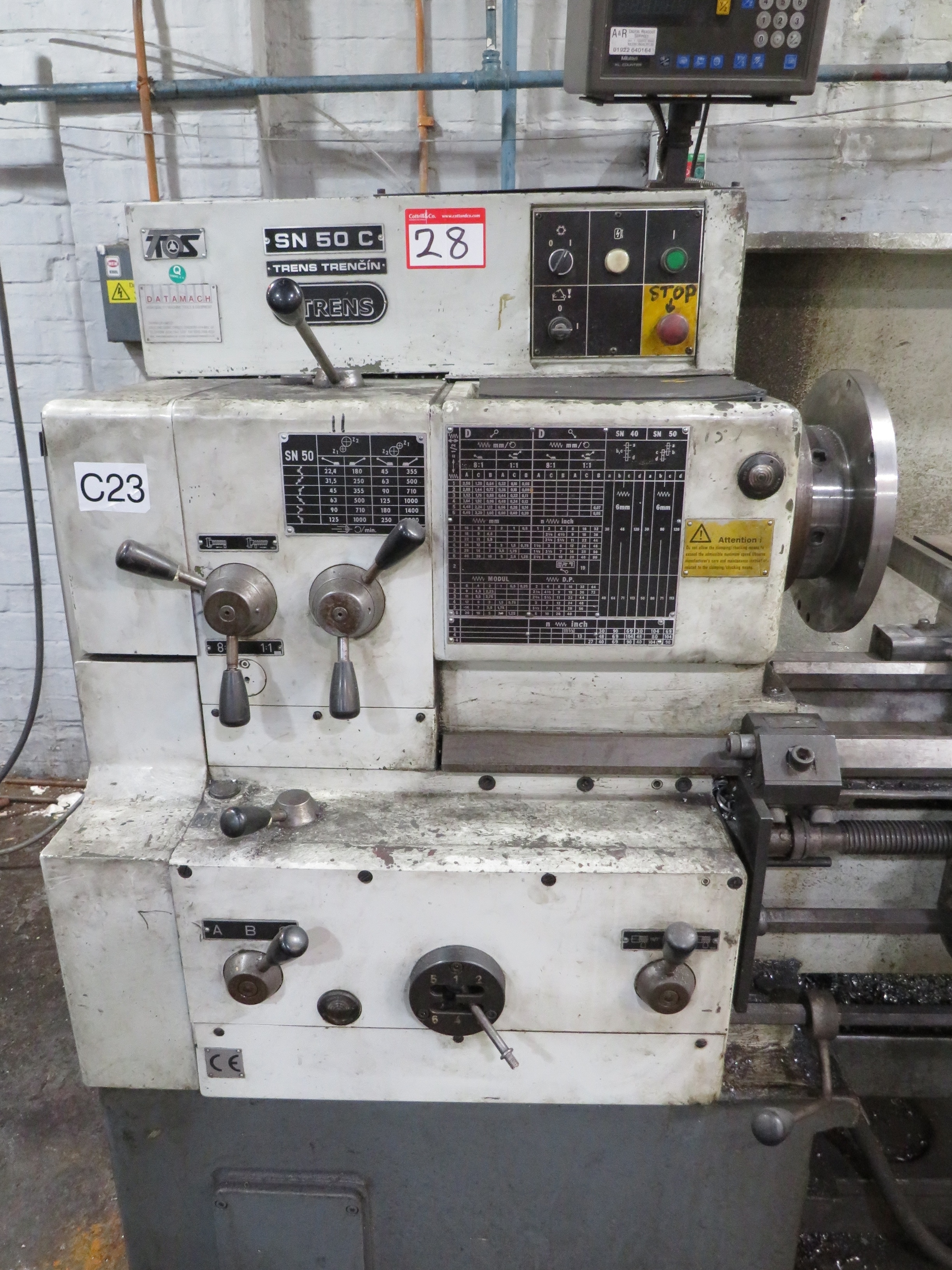 TOS Trens SN50C Lathe (2004)