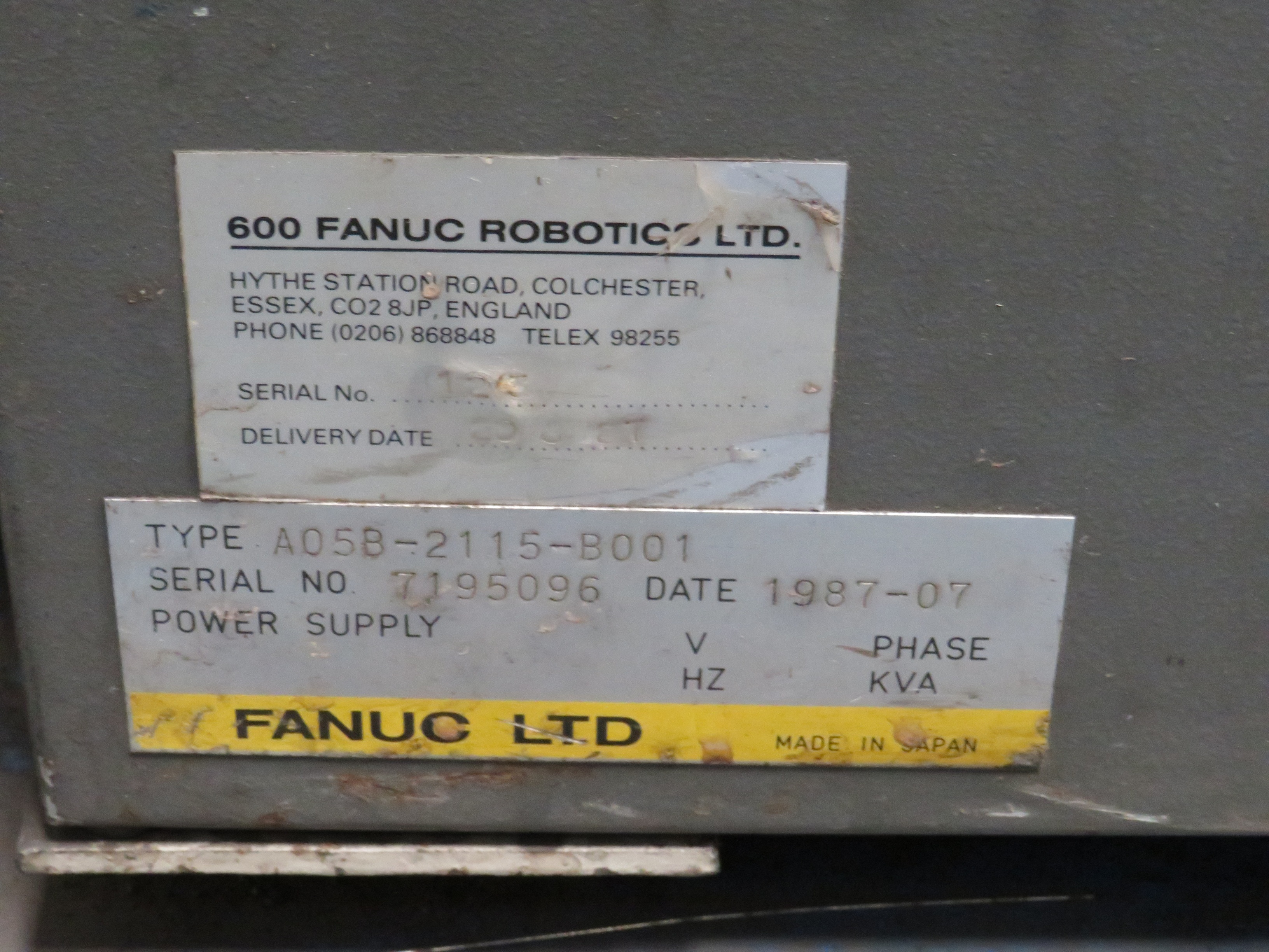 Fanuc Welding Robot with MIG & Exctraction