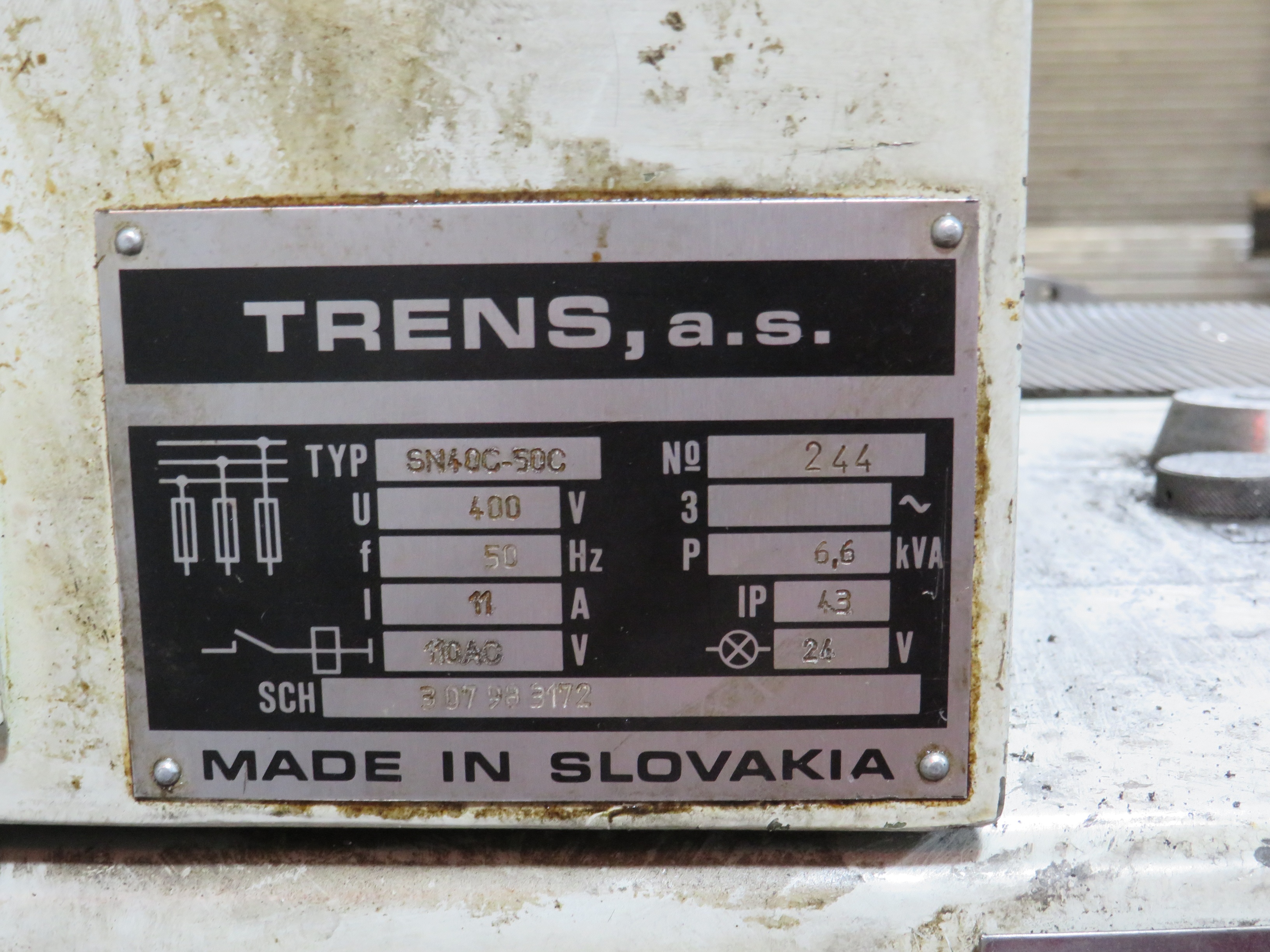 TOS Trens SN50C Lathe (2004)