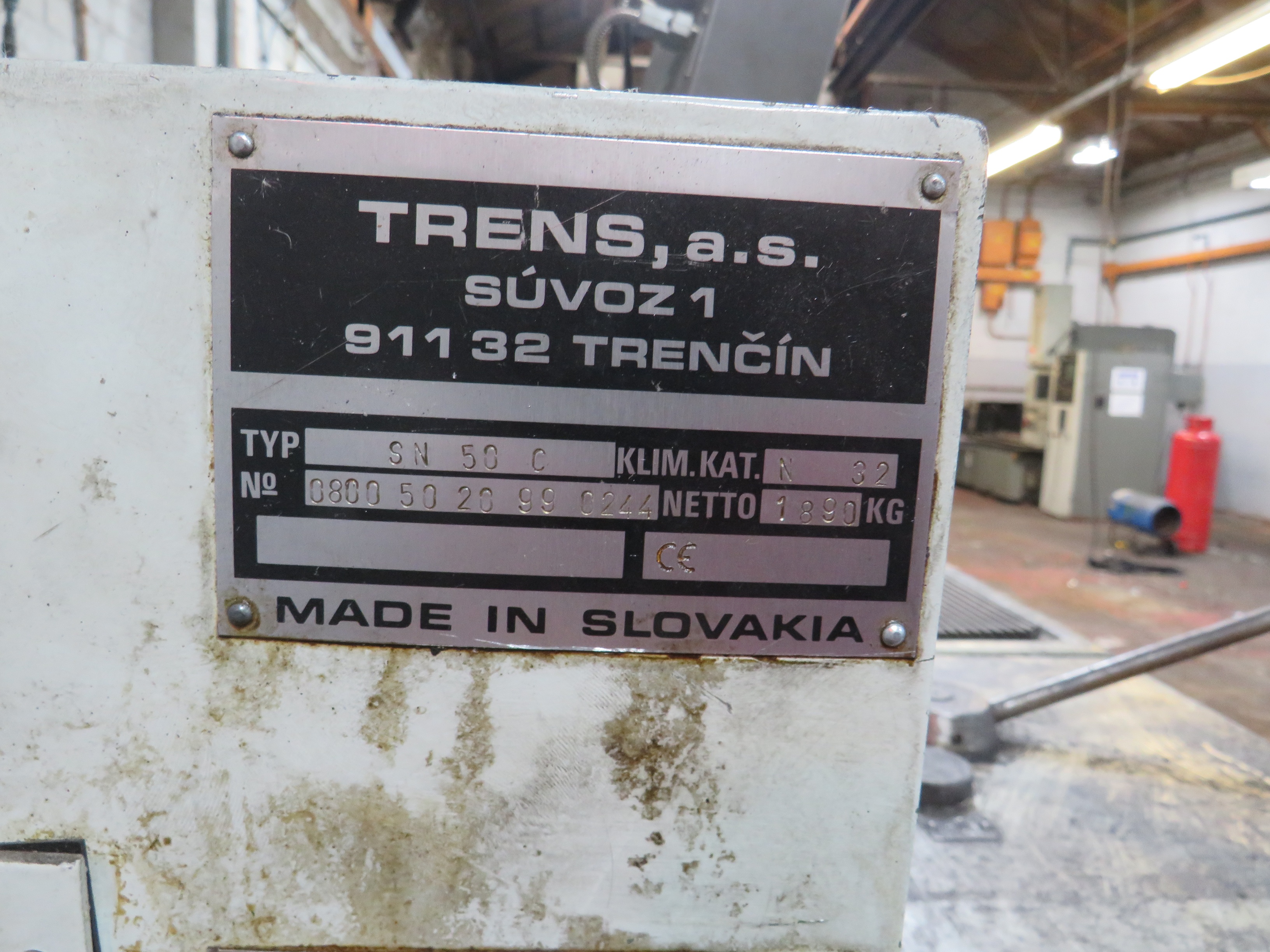 TOS Trens SN50C Lathe (2004)