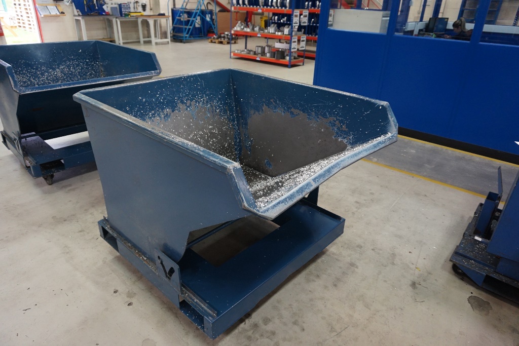 Swarf Tipping Skip