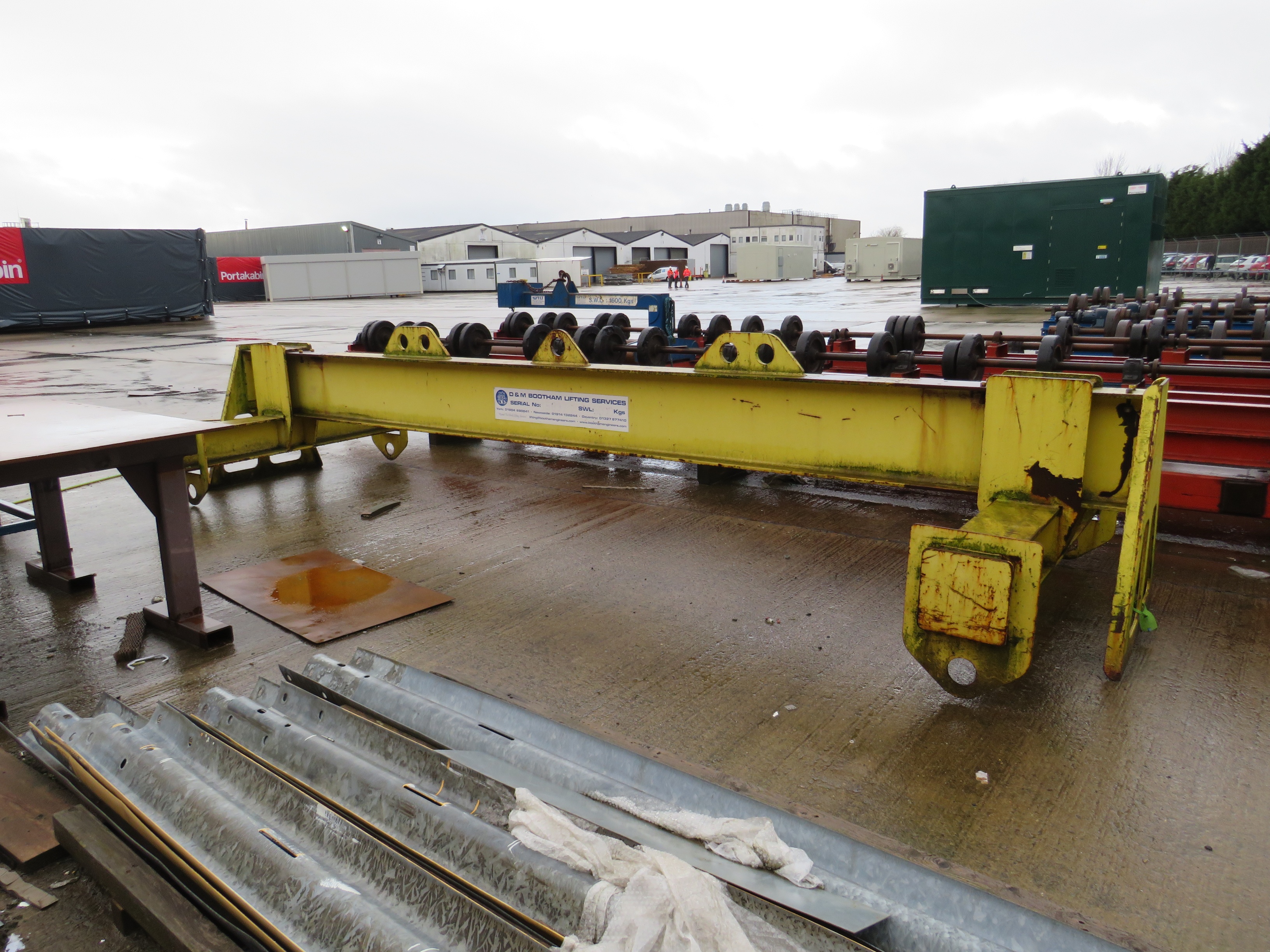 5 Ton Adjustable 4 Point Beam 6m x 2m Across Approx.