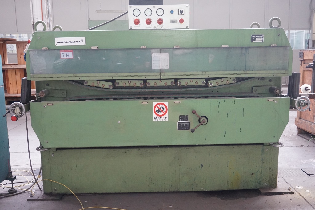 NOKIA MAILLEFER Chenille UA8 400mm Continuous Belt Caterpuller Capstan