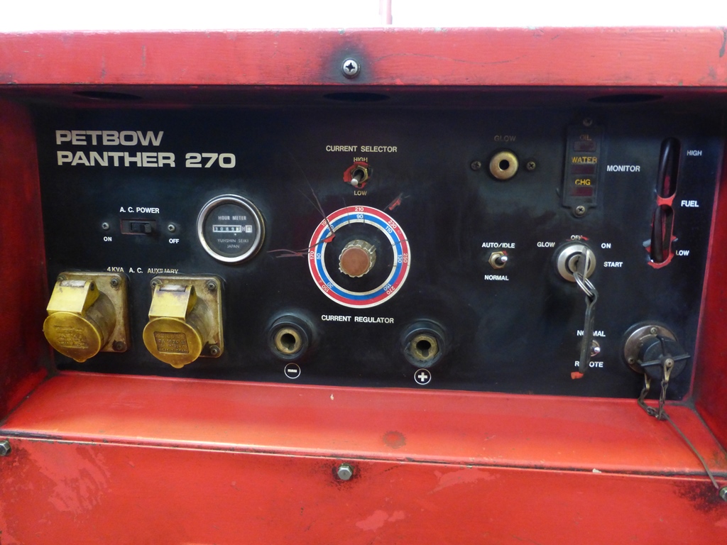 Petbow Panther 270 Diesel Powered Portable Welding Generator