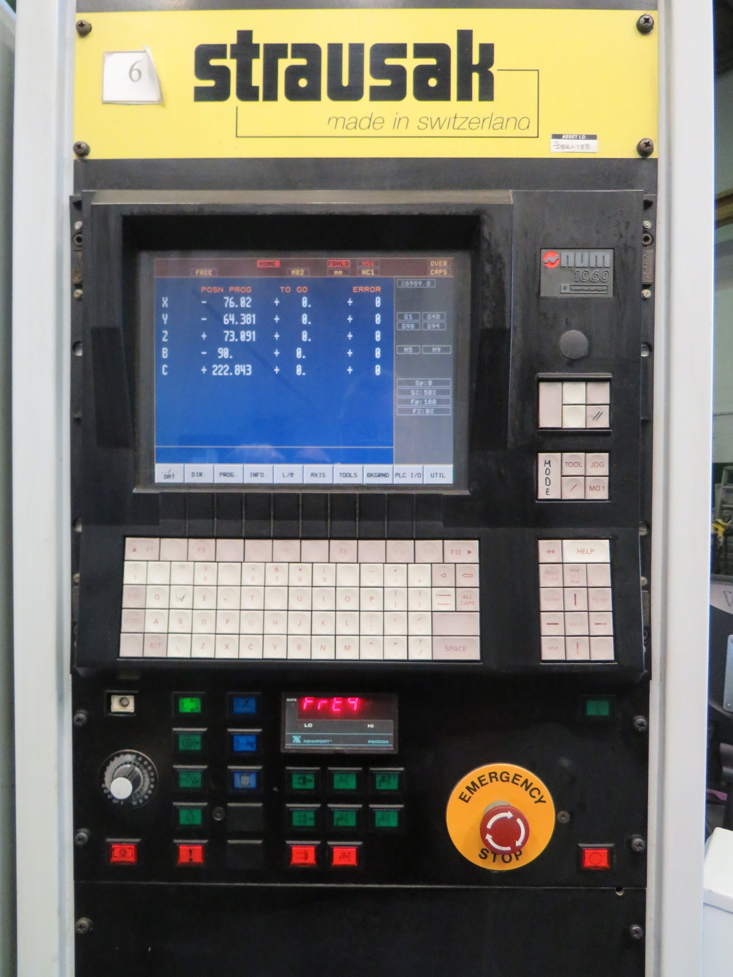 Strausak Fleximat 91 CNC 5-Axis Tool & Cutter Grinder