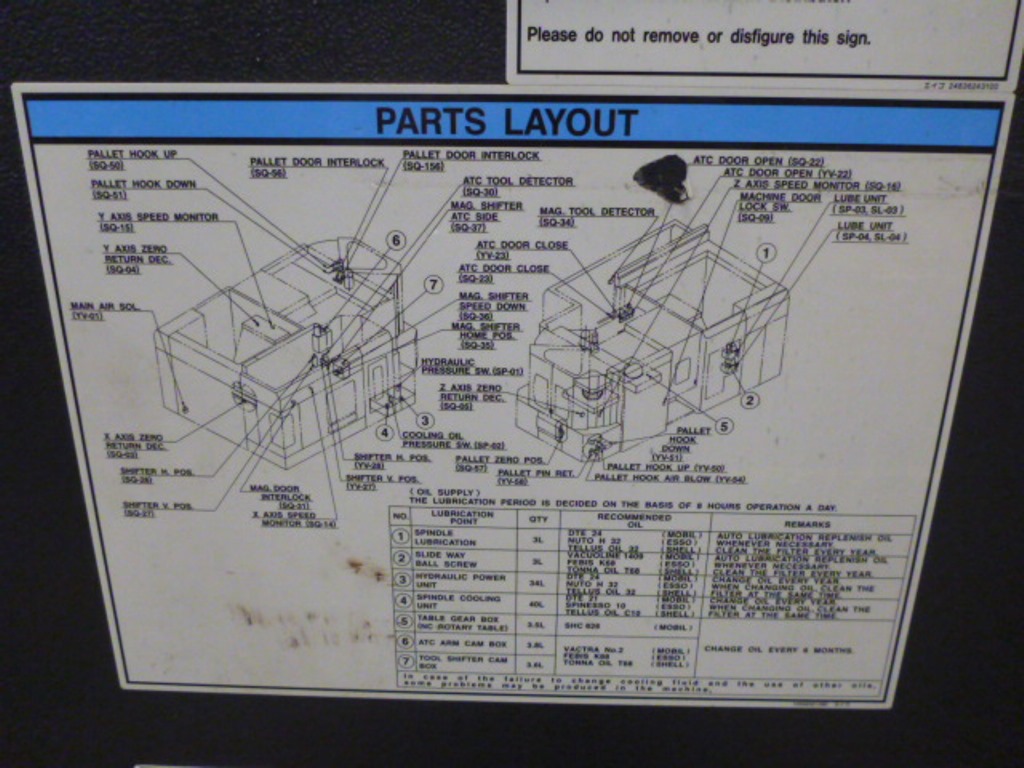Yamazaki Mazak FH-6800 4 Axis Horizontal Twin Pallet Machining Centre