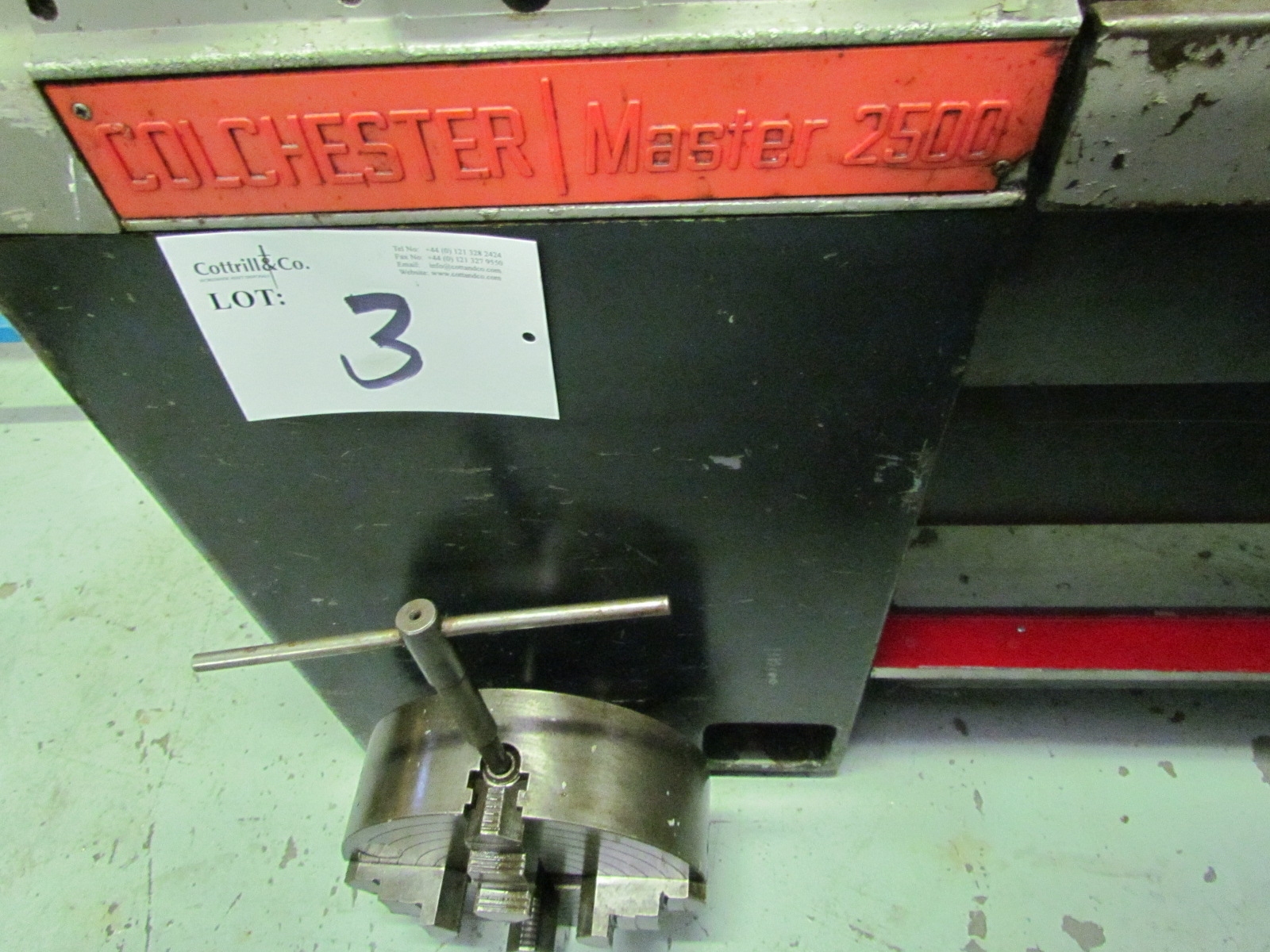Colchester Master 2500 Lathe