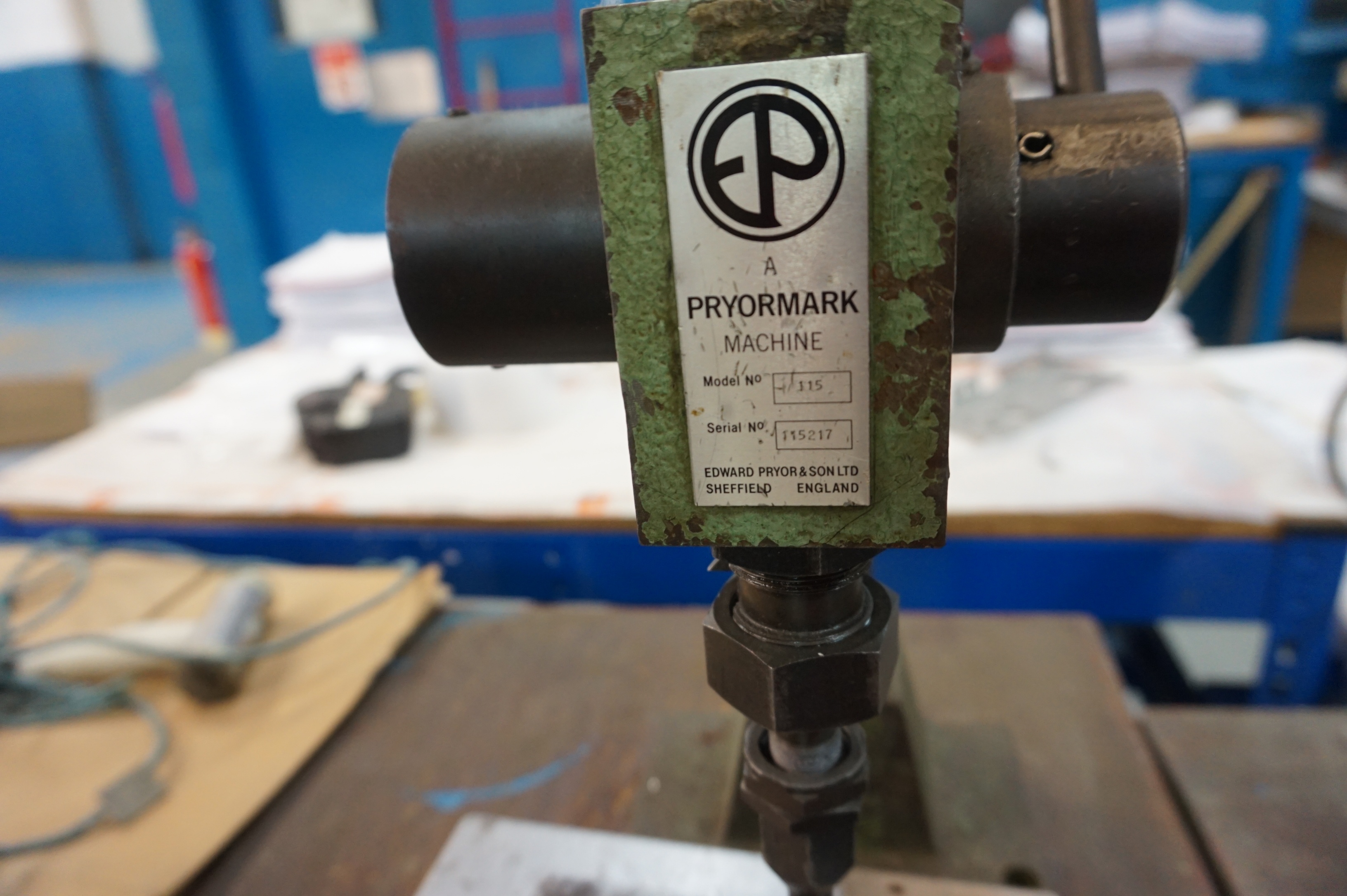 Fobco Star Drill S/No. 20830 and Pryor Mark 115 Riveter