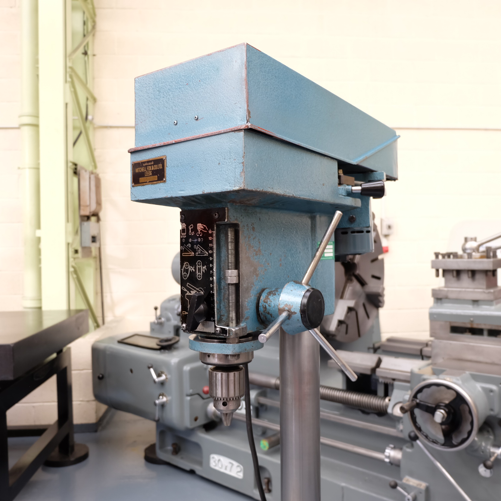 Meddings Type MF5/3 Single Spindle Drill