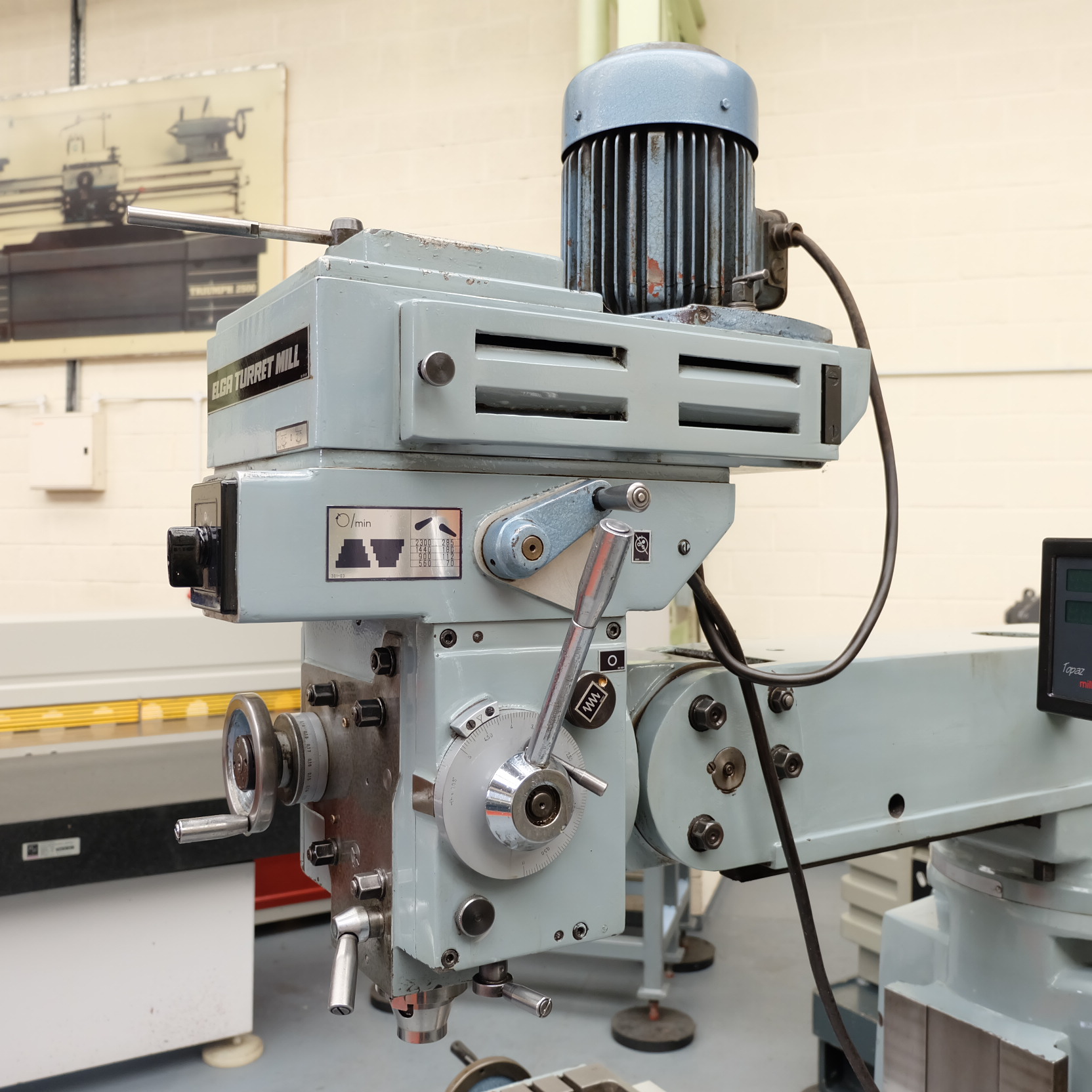 Elga Turret Milling Machine