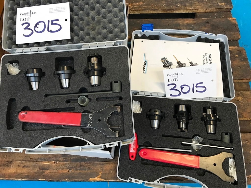 Quantity Preci-flex lathe tooling interchange system