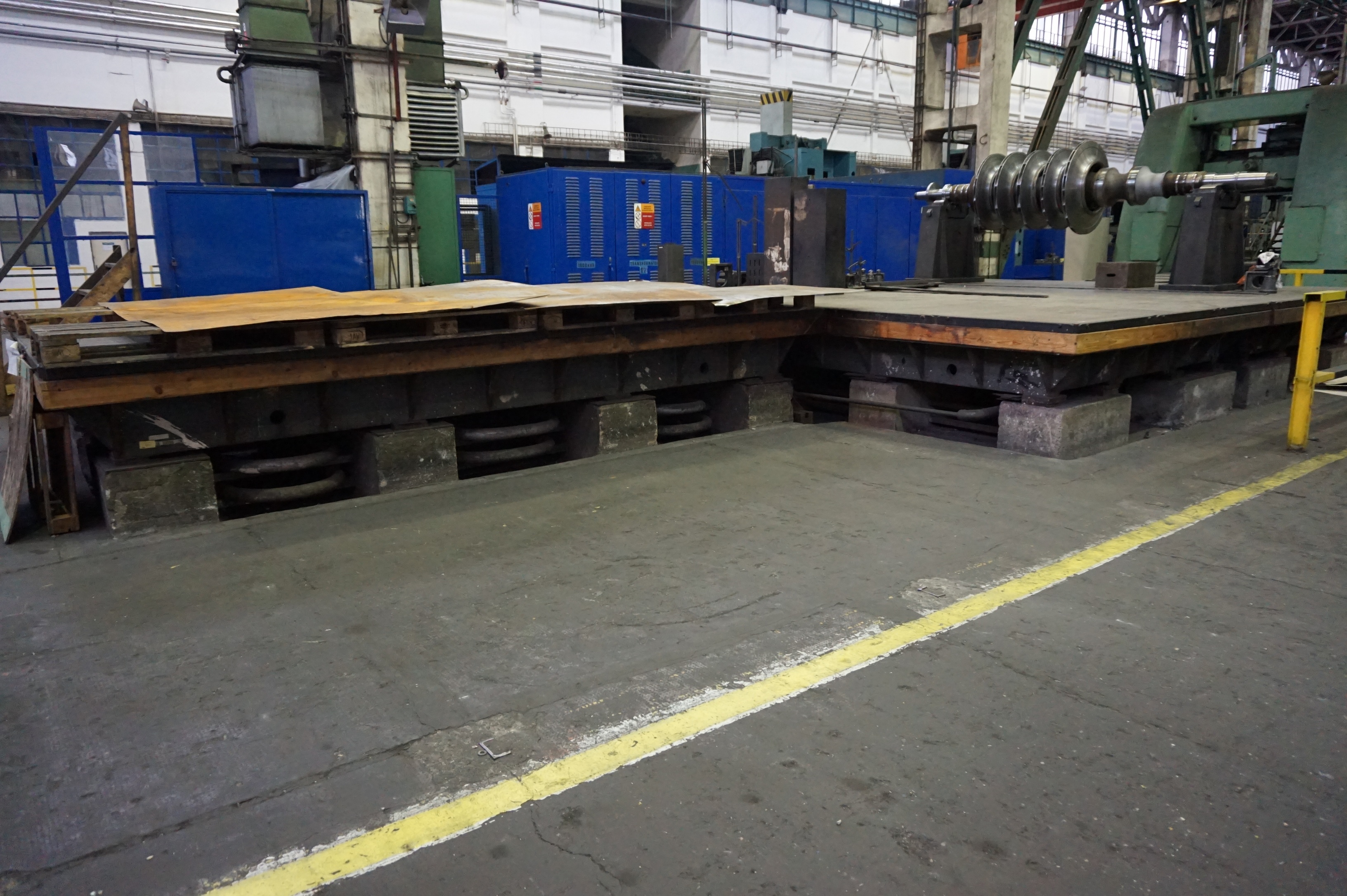 Heated Steel Table 5m x 3m