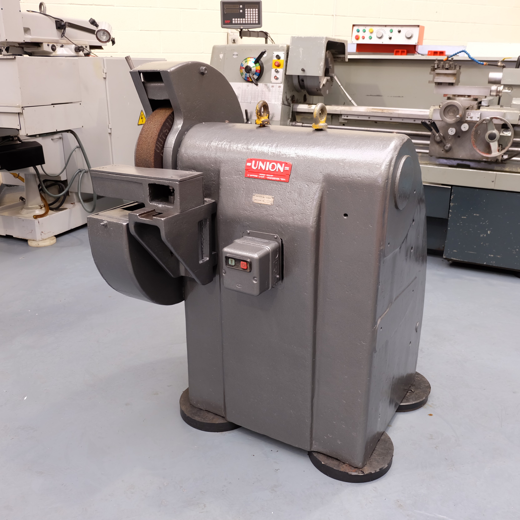 Union Heavy Duty Single Wheel Fettling Grinder