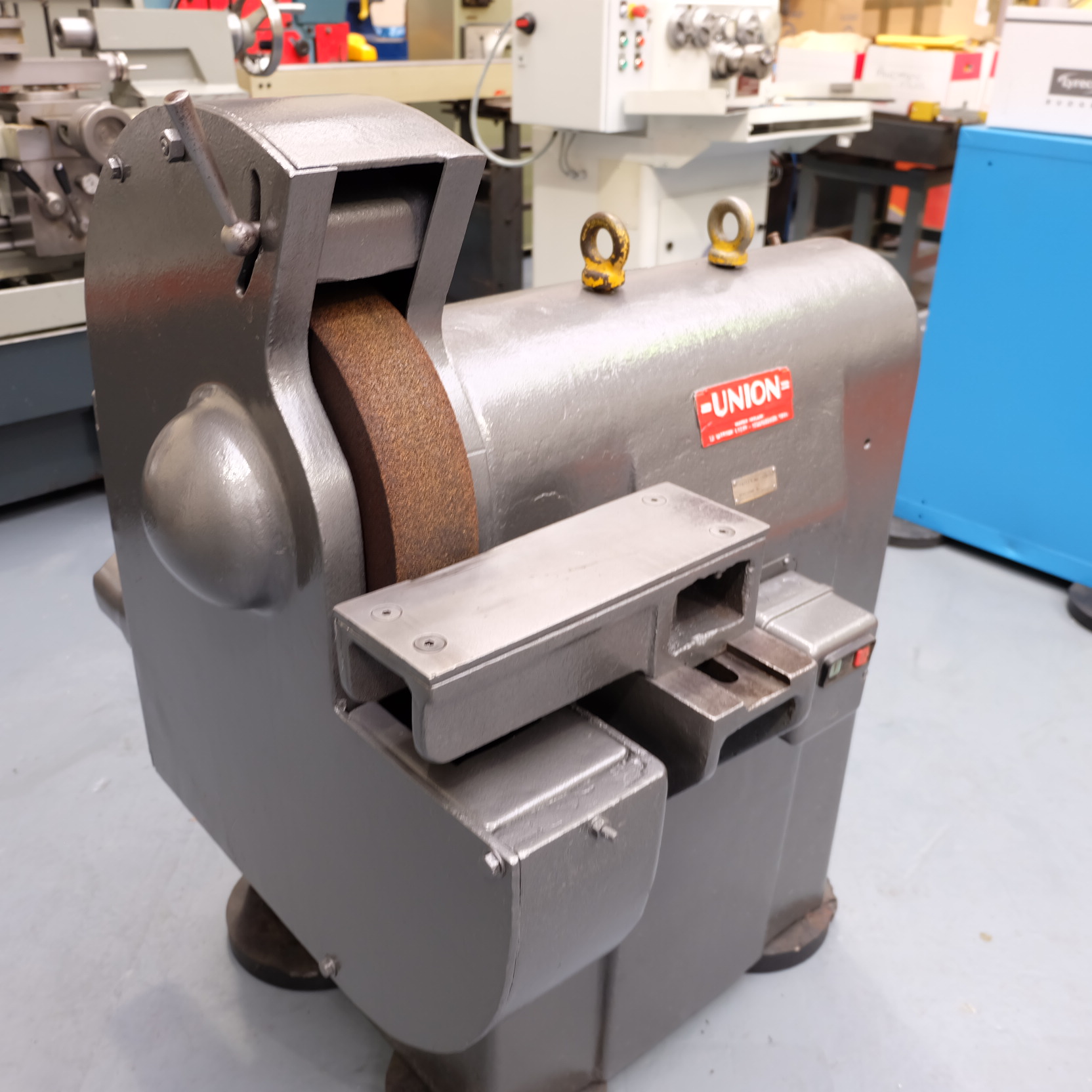 Union Heavy Duty Single Wheel Fettling Grinder